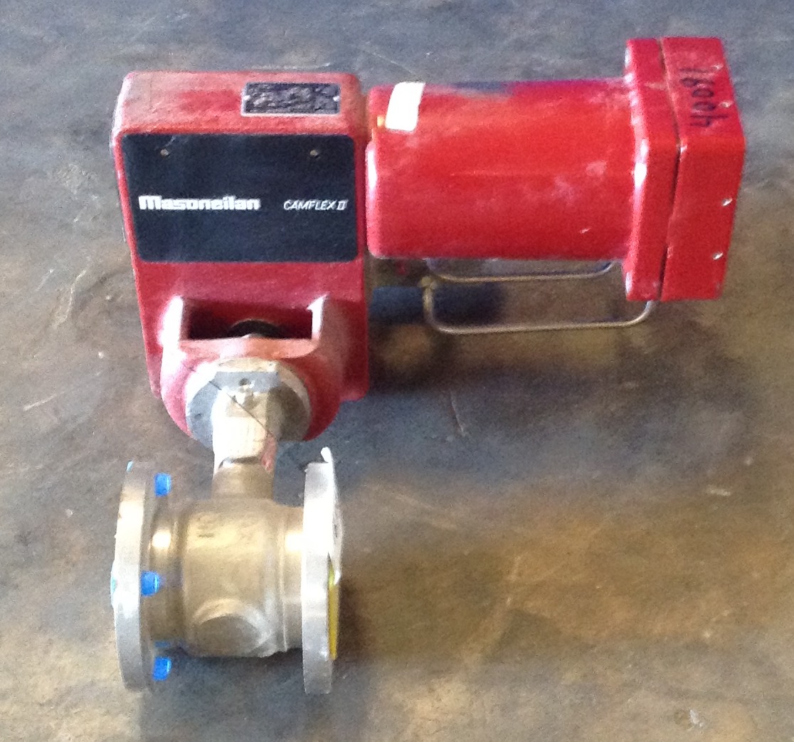 Masoneilan Camflex 2 rotary control valve, model number 35-35212 ...