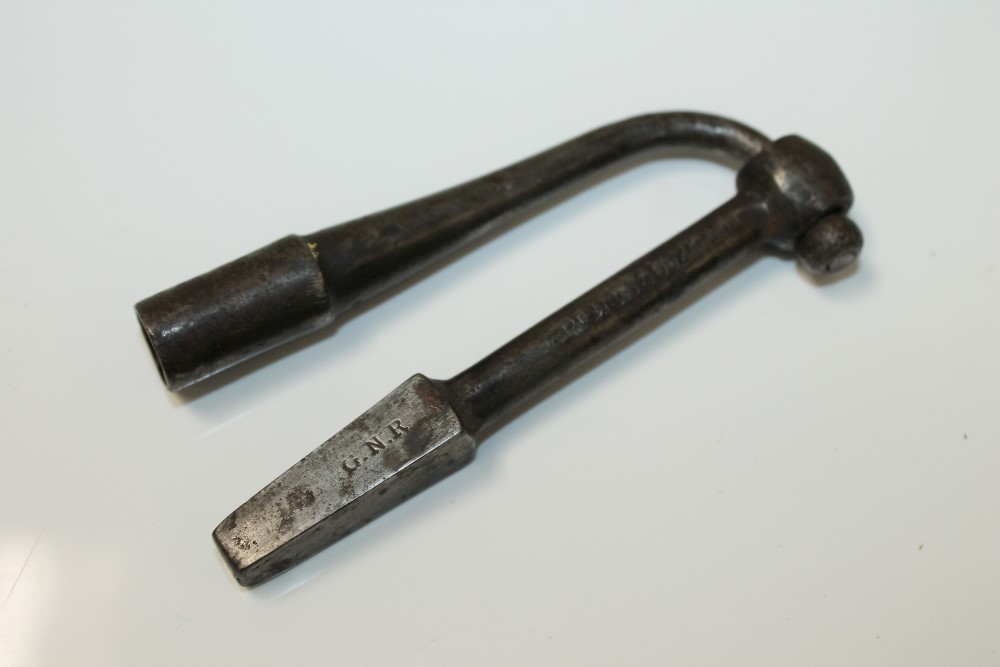 Great Northern Railway carriage key. Registered no. 686524, stamped - G.N.R