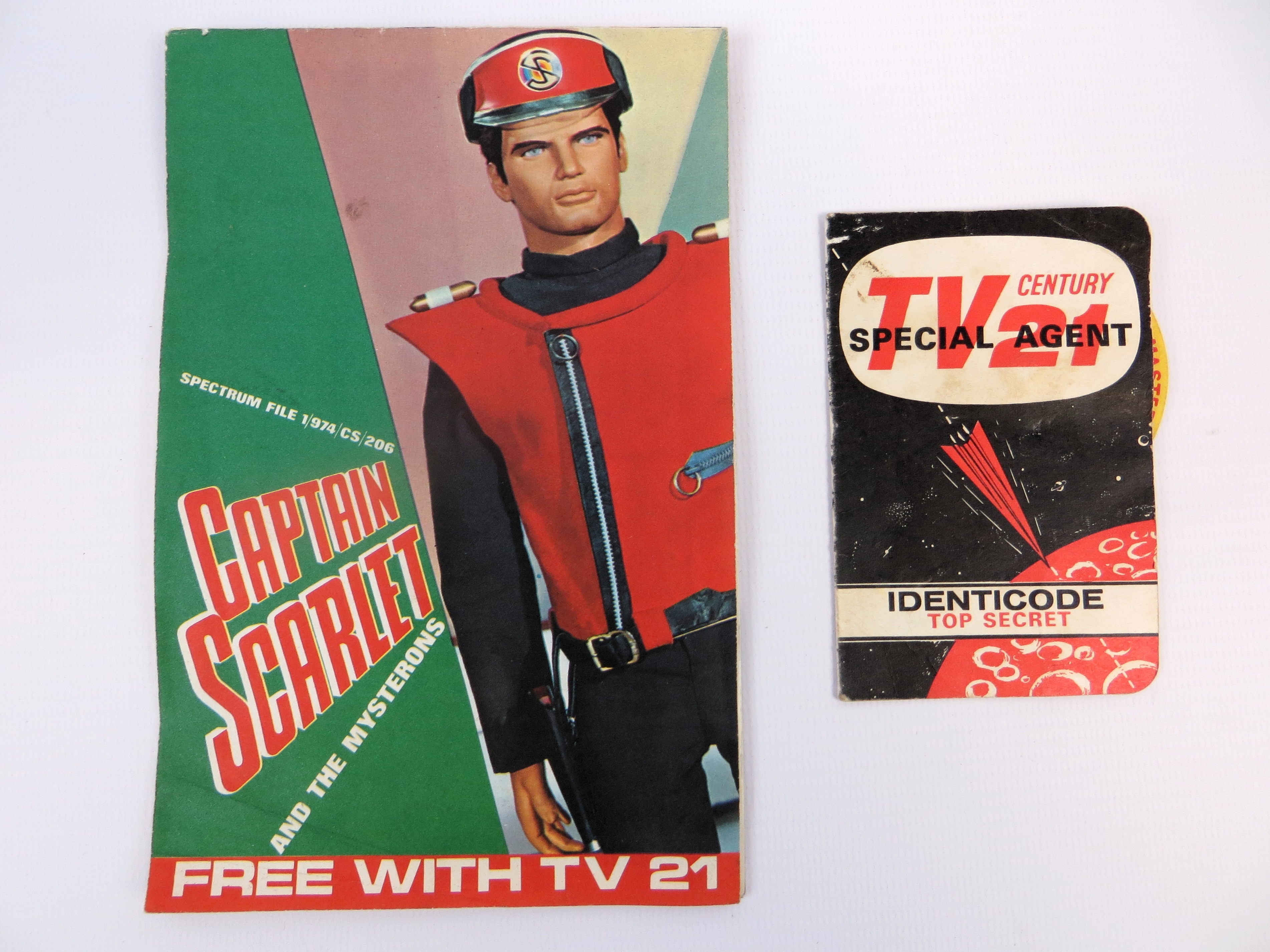 TV 21 Comic Free Gifts, 1960s. Includes Special Agent Identicode from ...