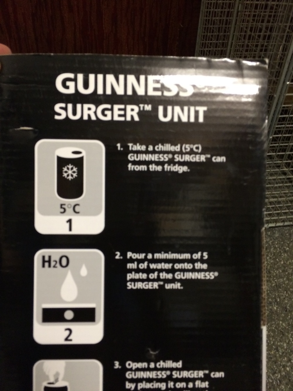 GUINNESS SURGER FOR USE WITH SURGER CANS MAINS POWERED WITH ADAPTOR ...