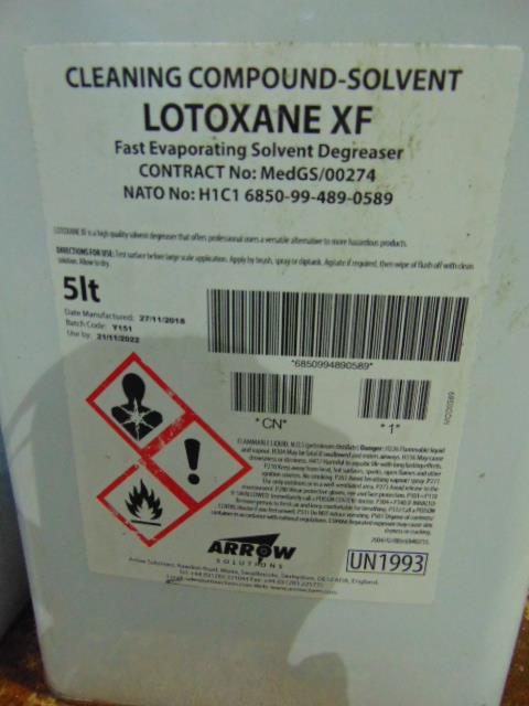 You are bidding on 17 x 5 Ltr Lotoxane XF. This Lotoxane XF is a Fast ...