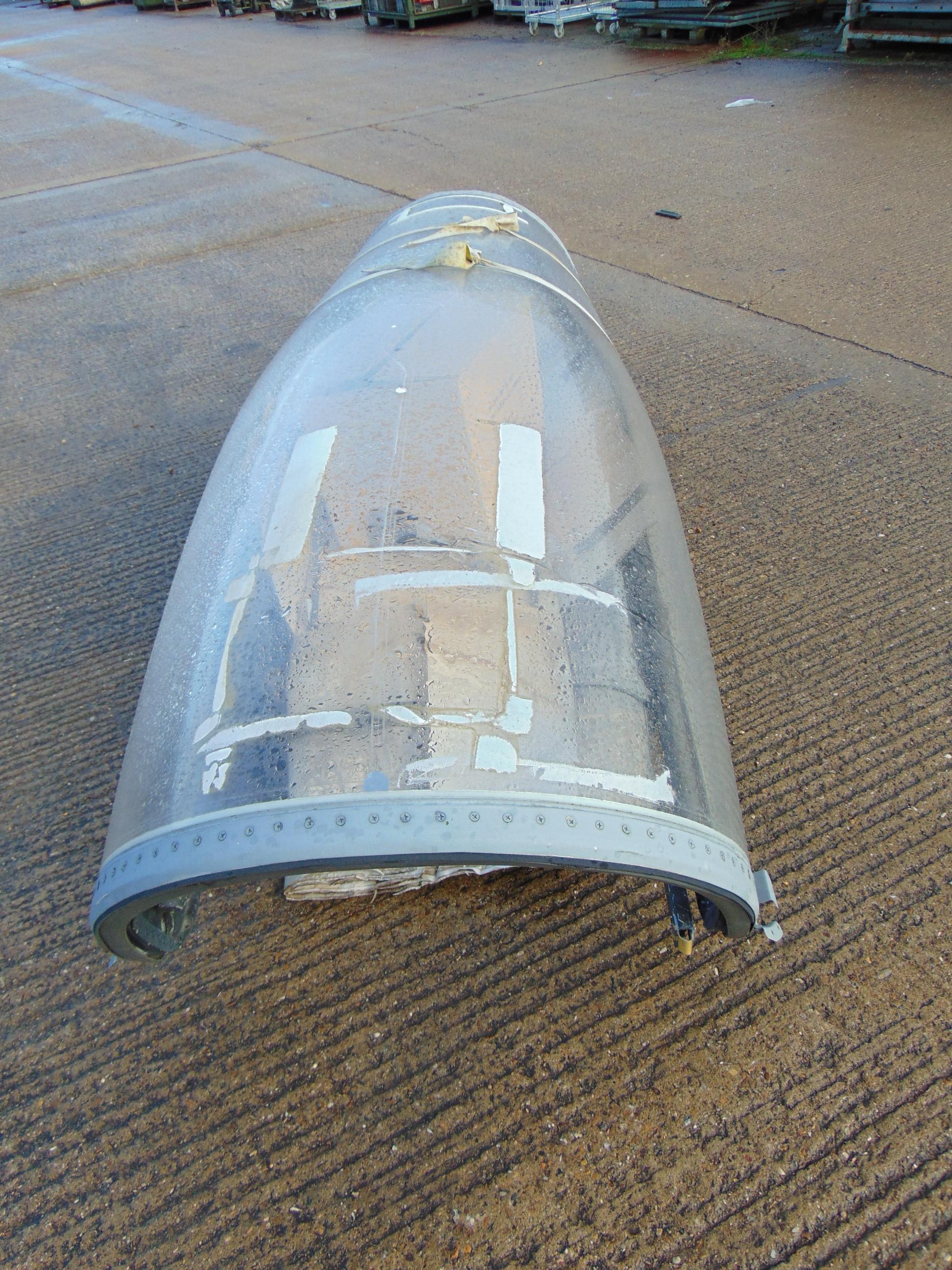 You are bidding on a Panavia Tornado Fighter Jet Aircraft Canopy. This ...