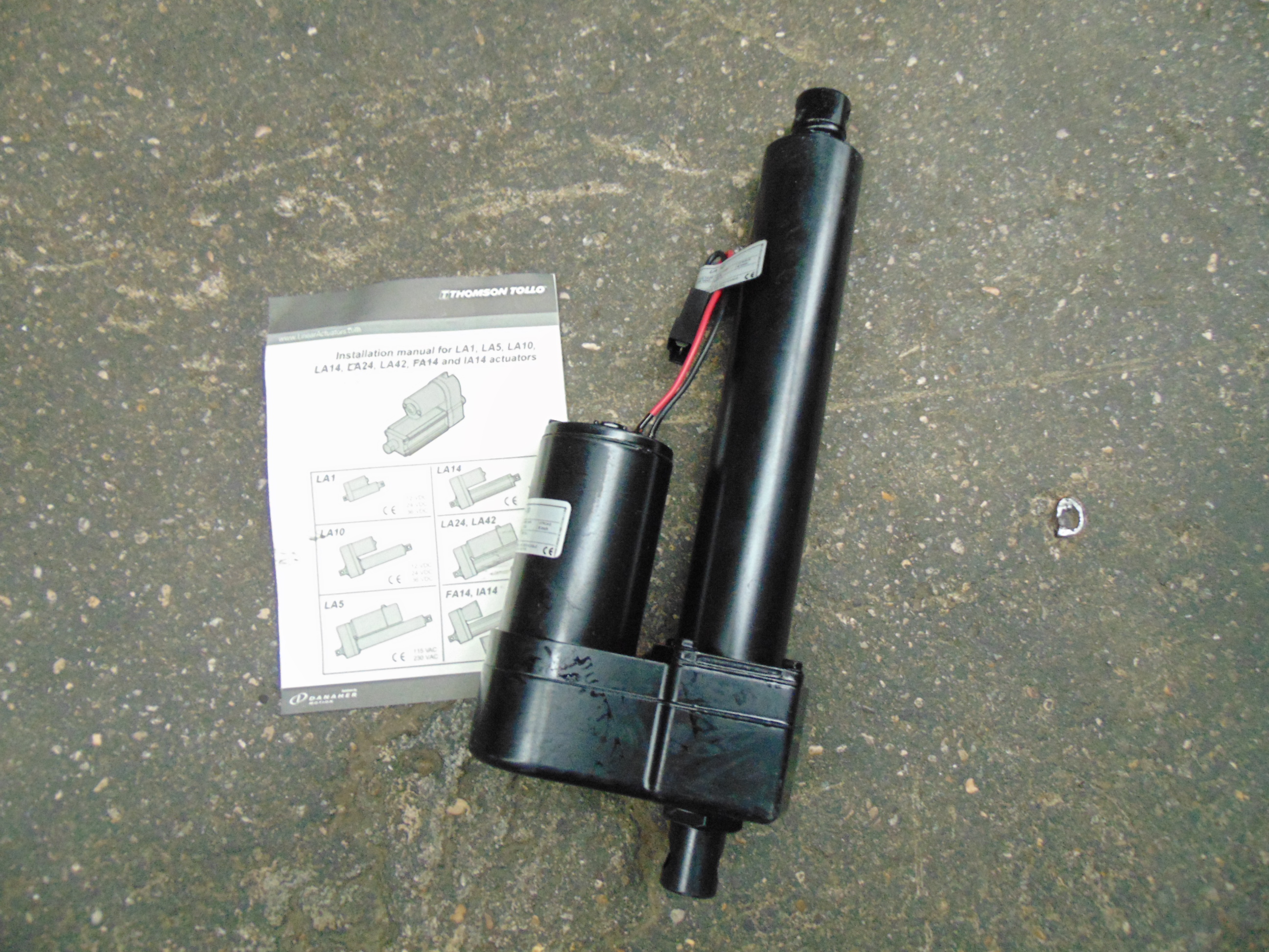 You are bidding on a Thomson Tollo LA10 Linear Actuator. It is sold as ...