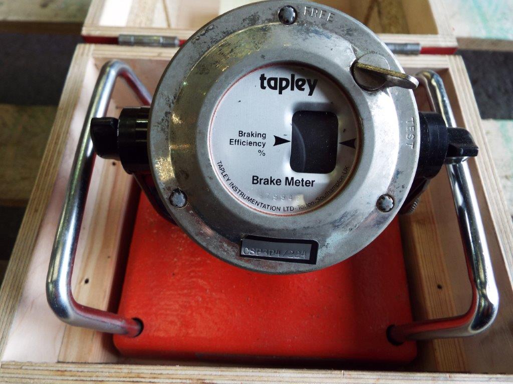You are bidding on a Tapley Brake Meter complete with carry case. This ...