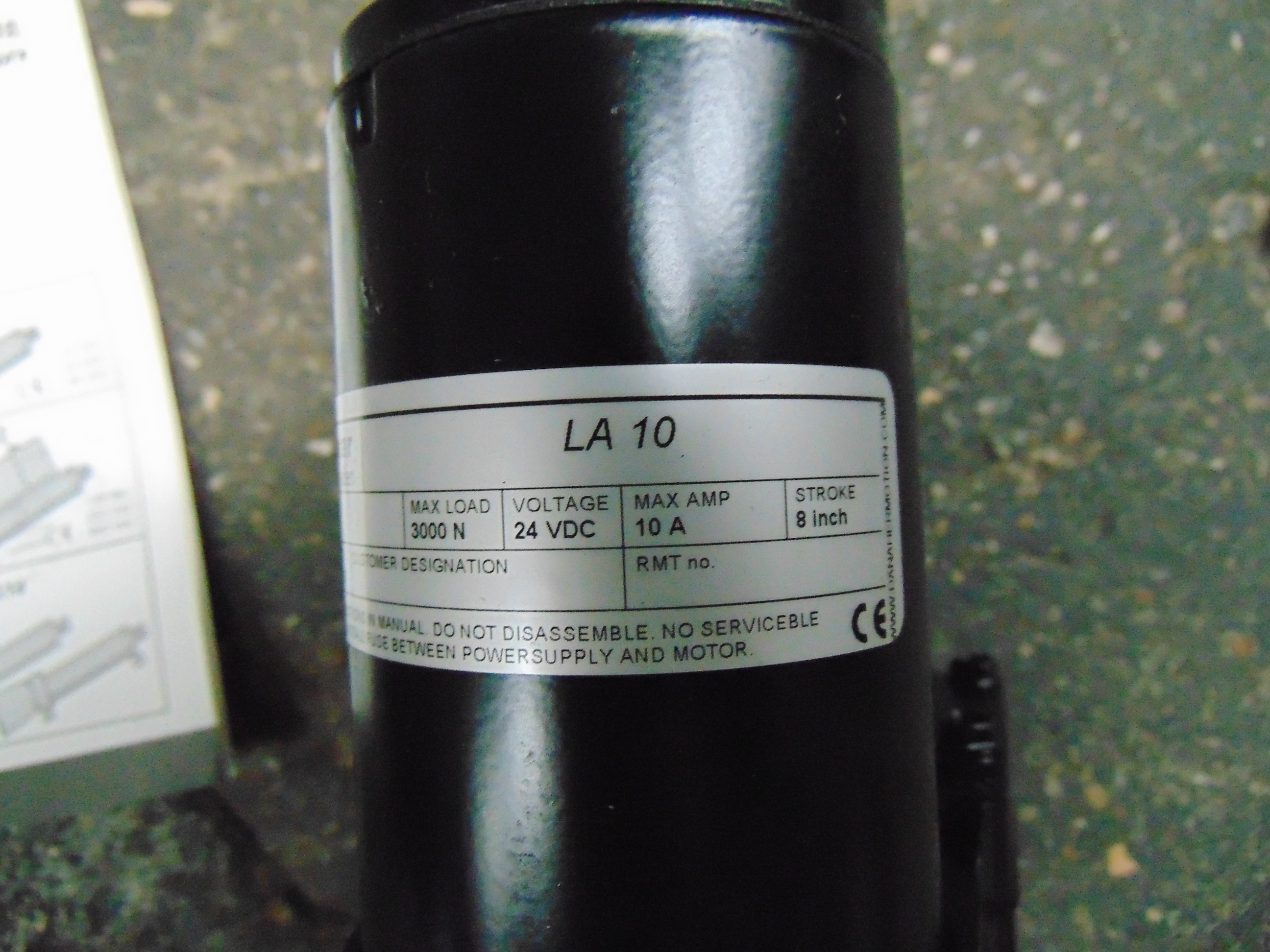 You are bidding on a Thomson Tollo LA10 Linear Actuator. It is sold as ...