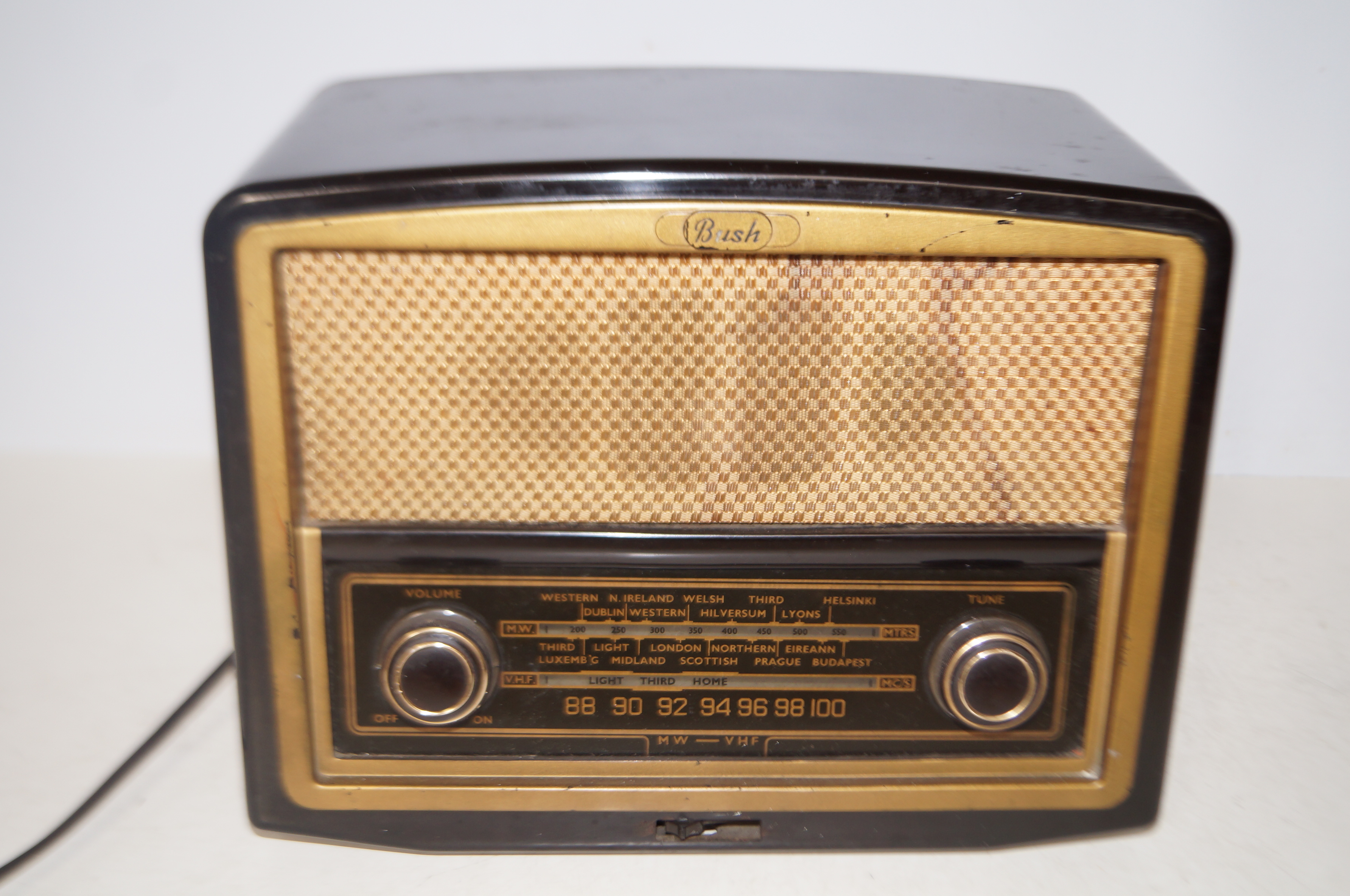 Vintage bush radio