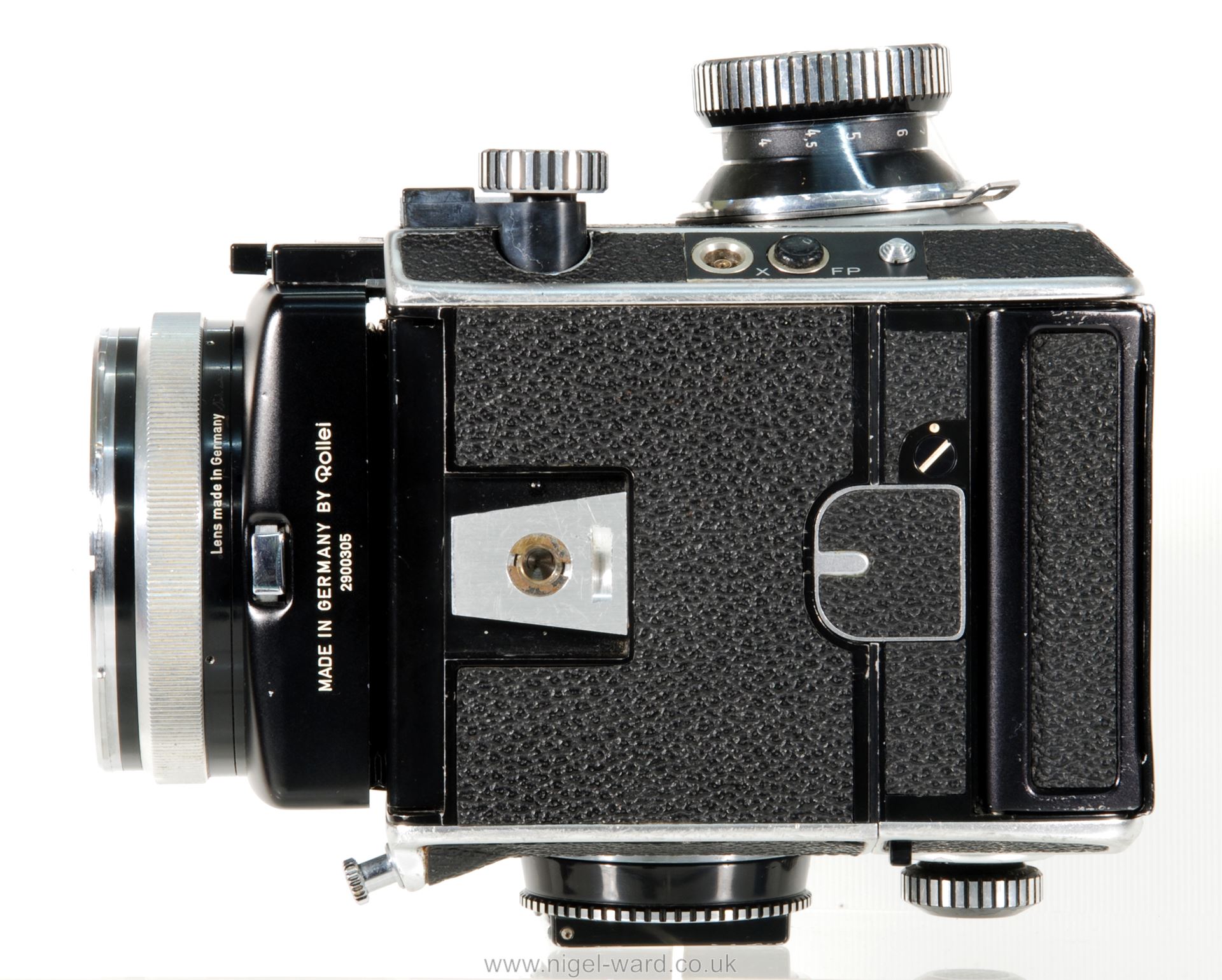 A Rolleiflex SL66 medium format 6x6 single lens Reflex Camera with ...