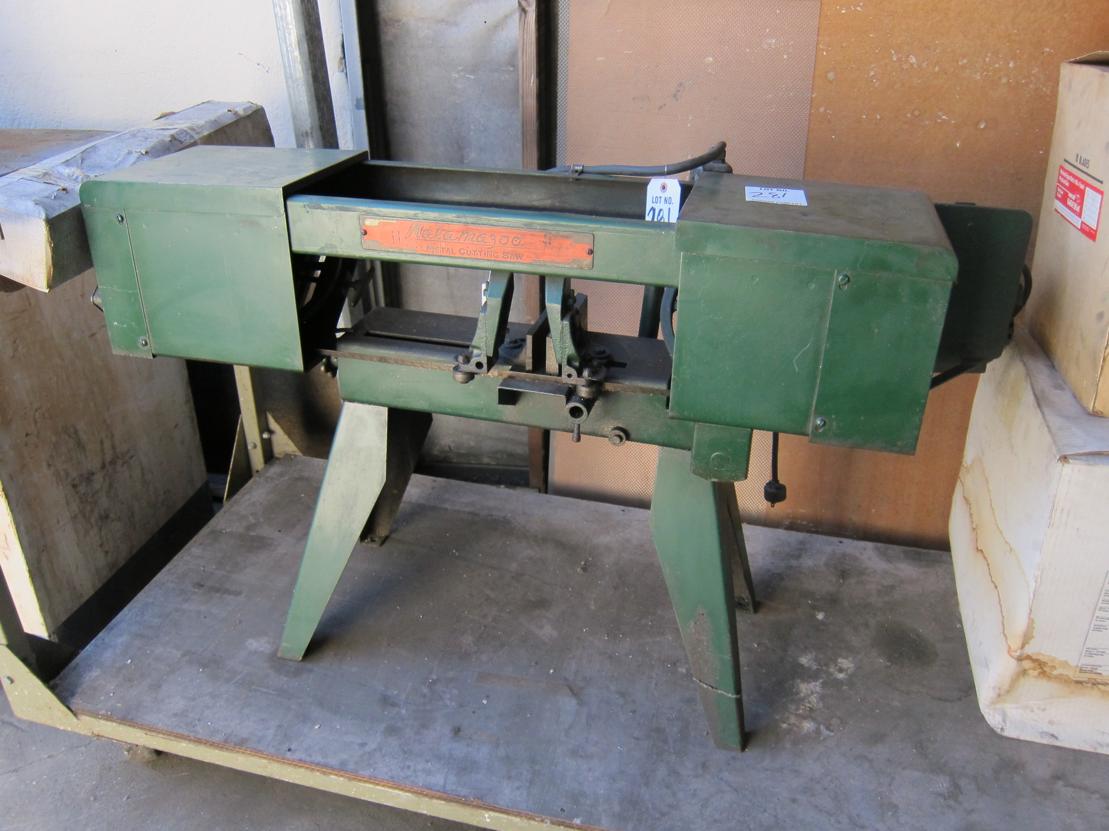 KALAMAZOO 610 BAND SAW- 3/4X6X9