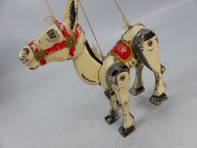 Toy collectors: Vintage Metal play worn Muffin the Mule puppet