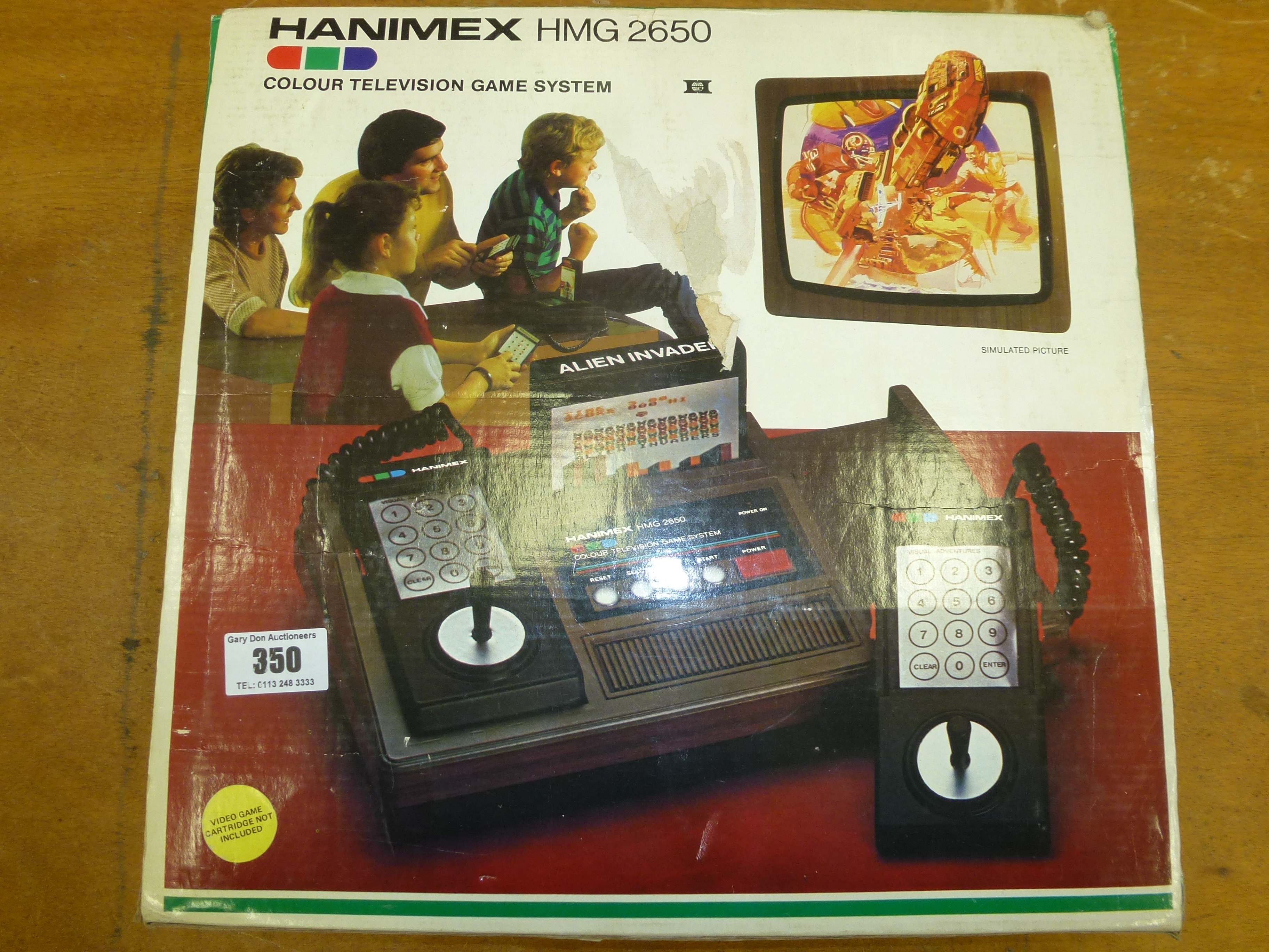 HANIMEX HMG 2650 COLOUR TELEVISION GAME SYSTEM