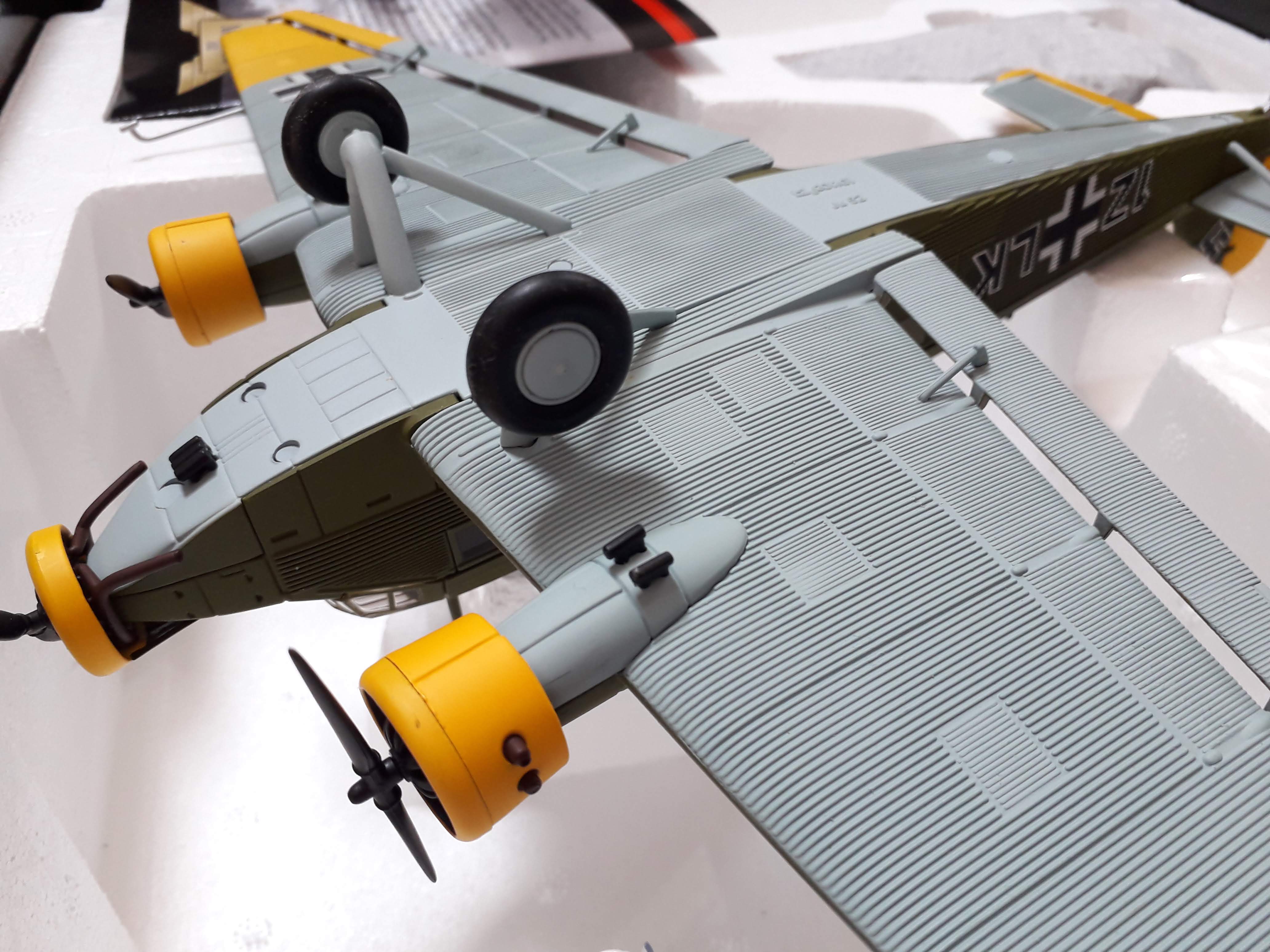 Corgi The Aviation Archive Junkers Ju-52/3m - 2KGzbV1, Milos, Greece ...