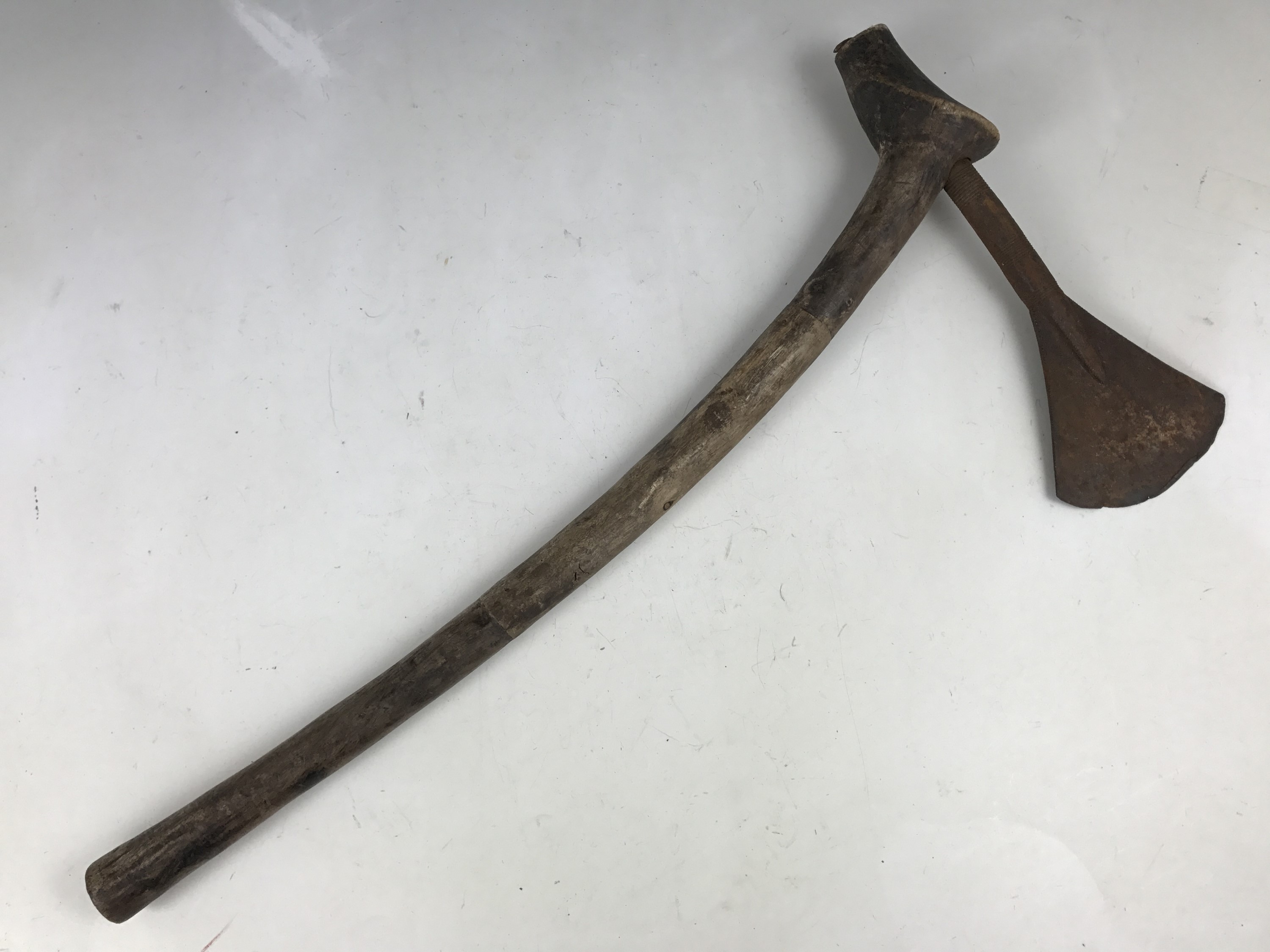 An antique African axe