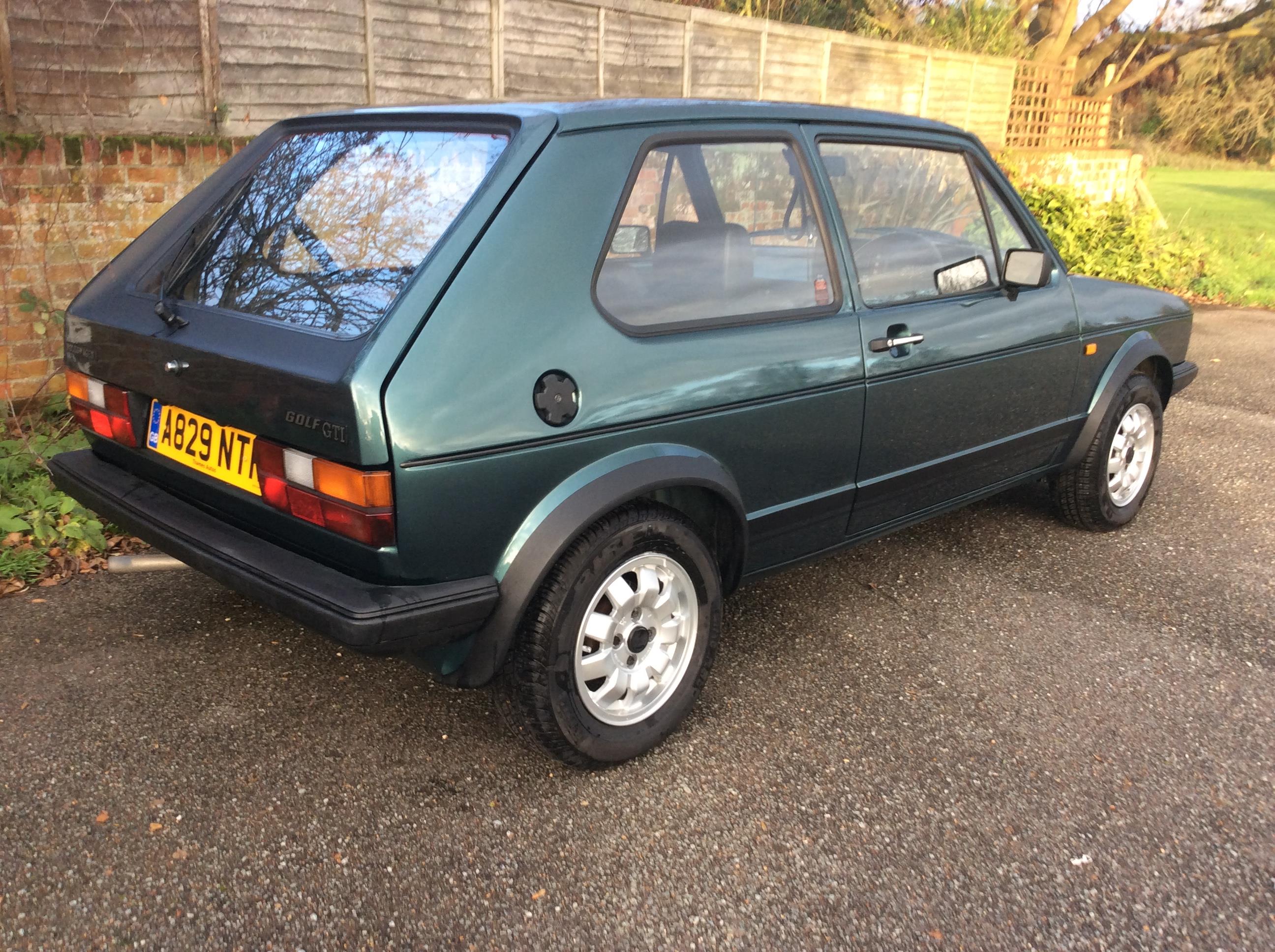 Mk1 Golf GTI A 1.8 MK1 Golf GTI in Lhasa green which I have lovingly ...