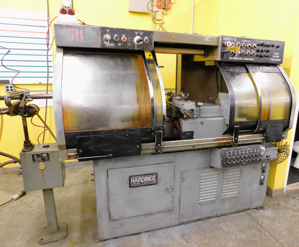 HARDINGE SUPER PRECISION AUTOMATIC CHUCKER, 5C COLLET SPINDLE, 6 ...