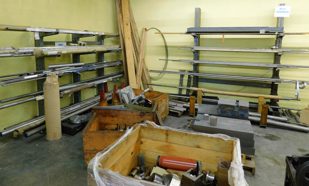 [3] FINGER RACKS, 72" X 18-1/2" (NO CONTENTS)