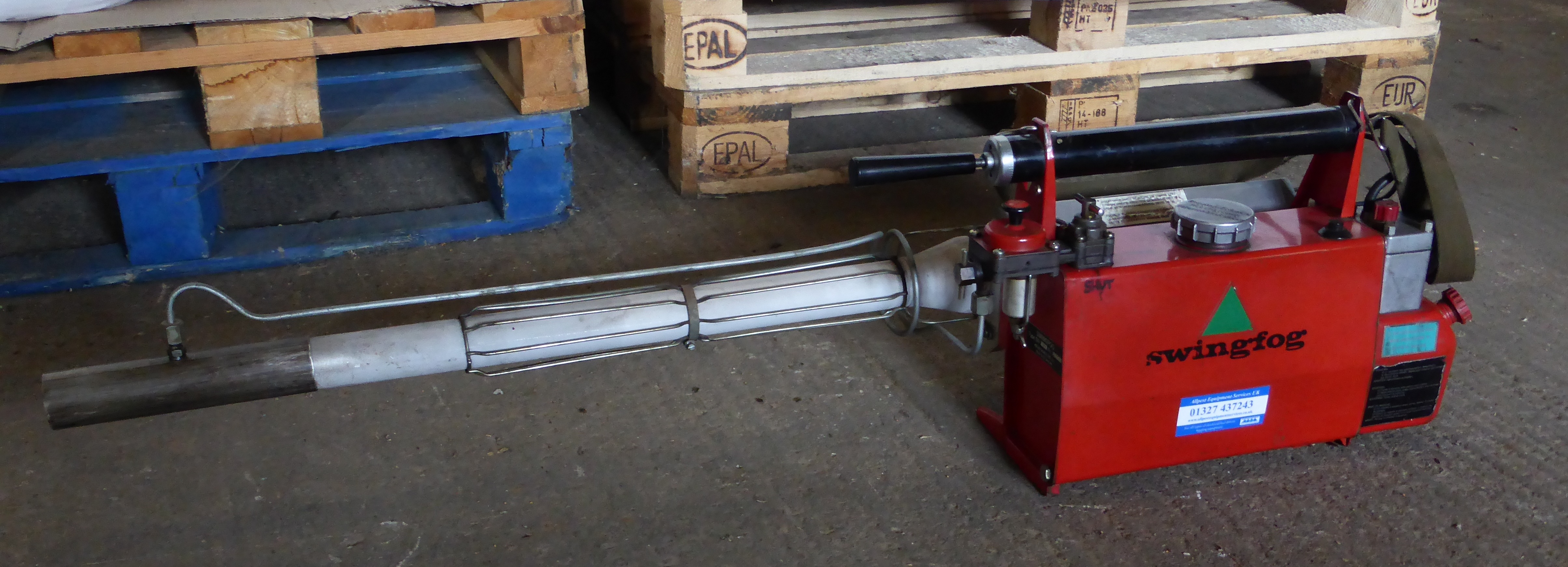 Swingfog SN11 PORTABLE FOGGING MACHINE, serial no. 23142 (serviced 2015)