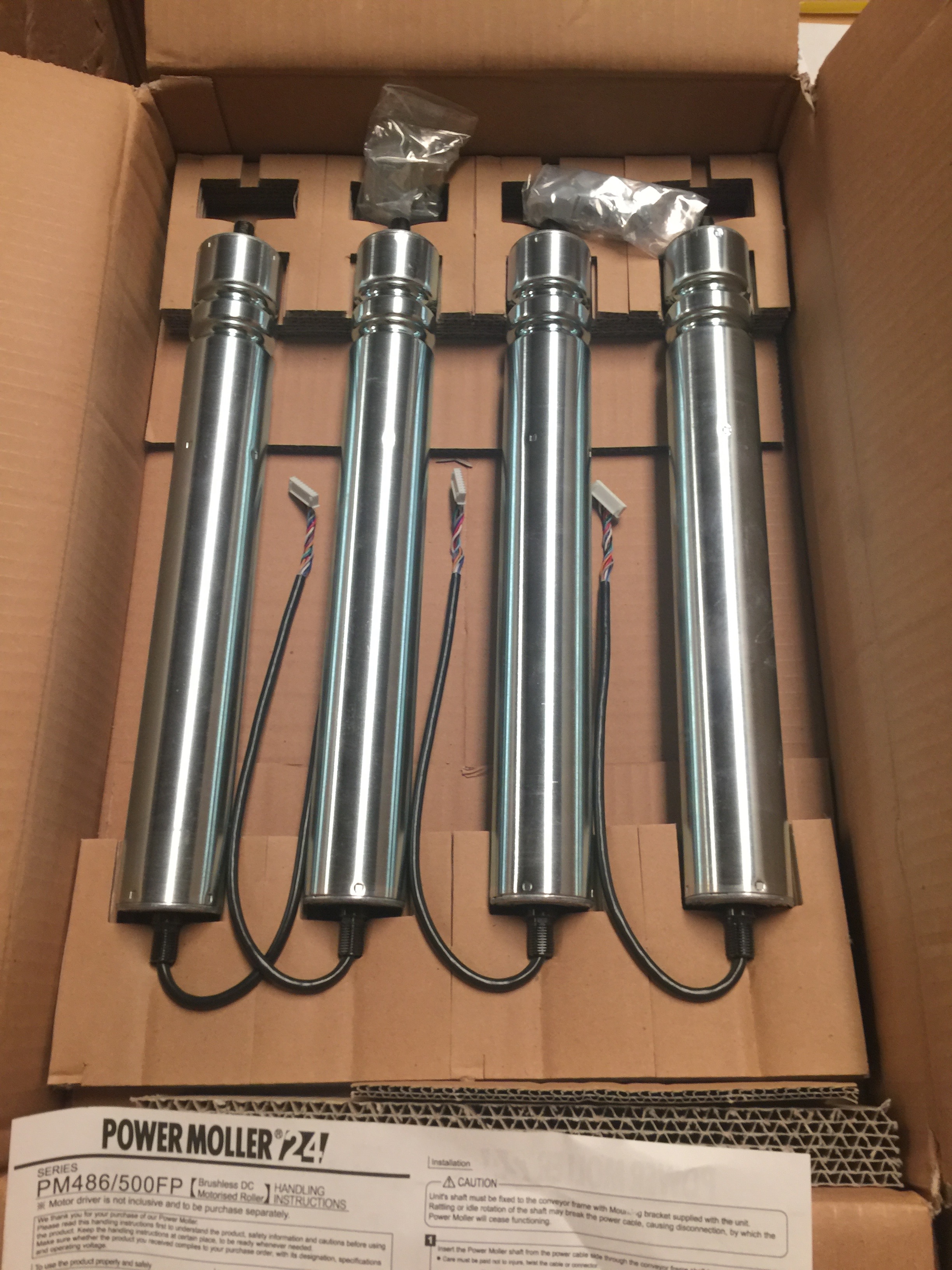 Power Moller 24 Model PM486FP-55-364-D-024 Brushless DC Motorized ...