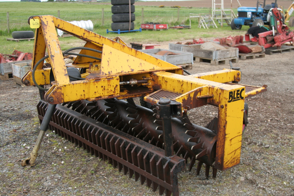 Sale Item: BLEC SR8 Rotary Stone Rake, Vat Status: Plus Vat @ 20 % ...