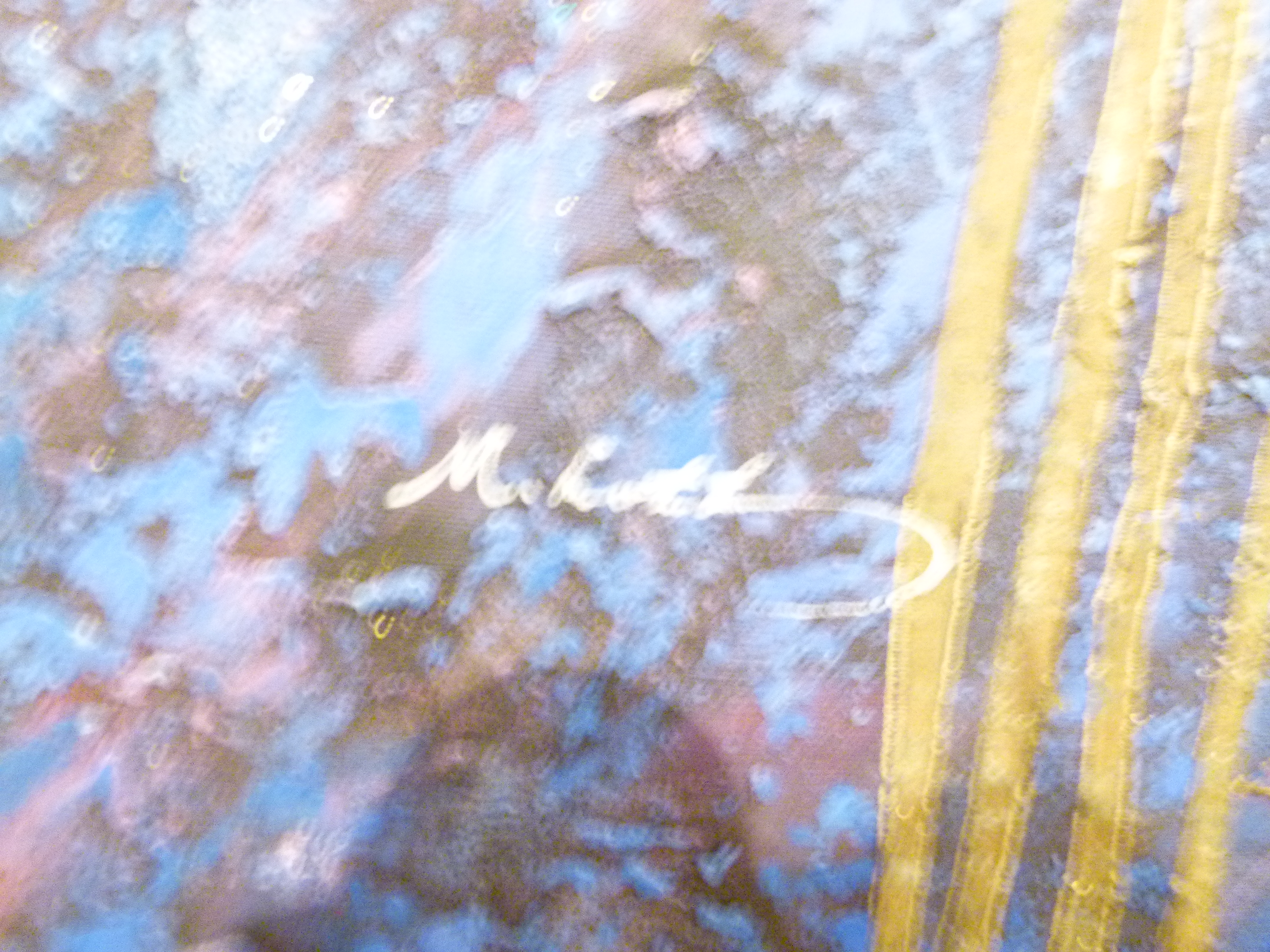 M. LOTT OIL ON CANVAS. M,Lott signed oil on canvas Art Deco Lady with ...