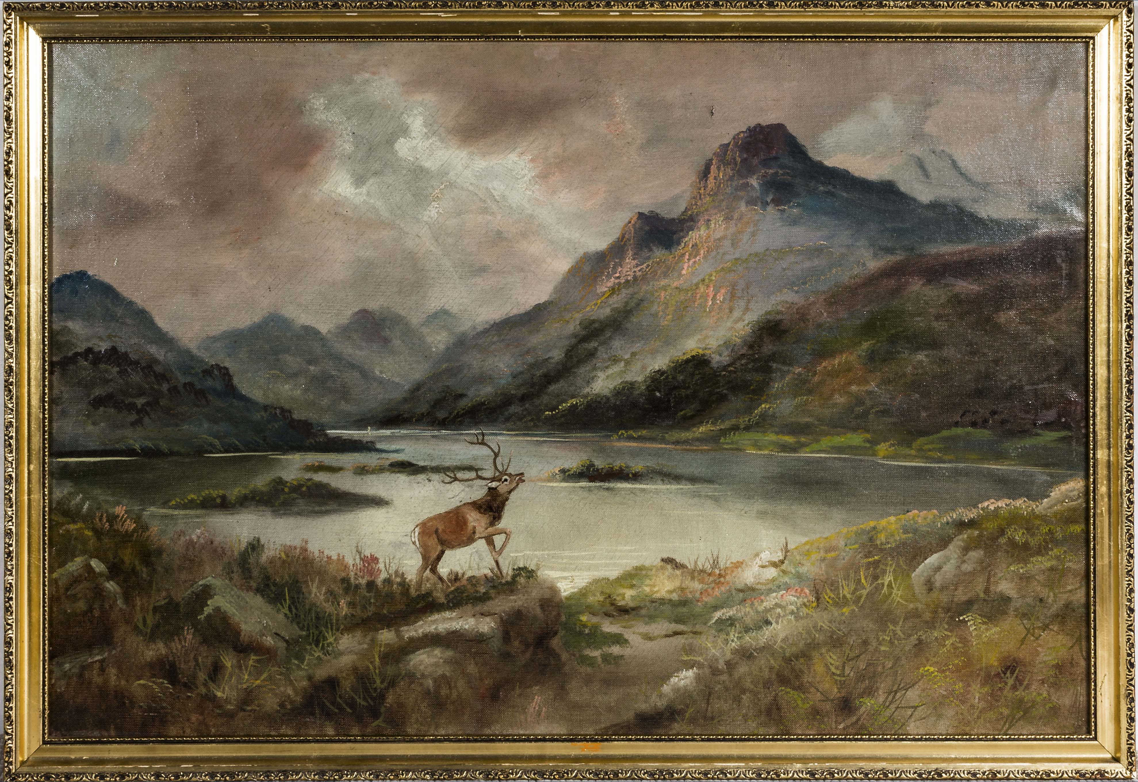 Robert Cooper 19th century artist a pair of framed oil on canvas ...