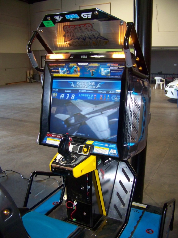 AFTERBURNER CLIMAX DX MOTION ARCADE GAME SEGA Item is in used condition ...