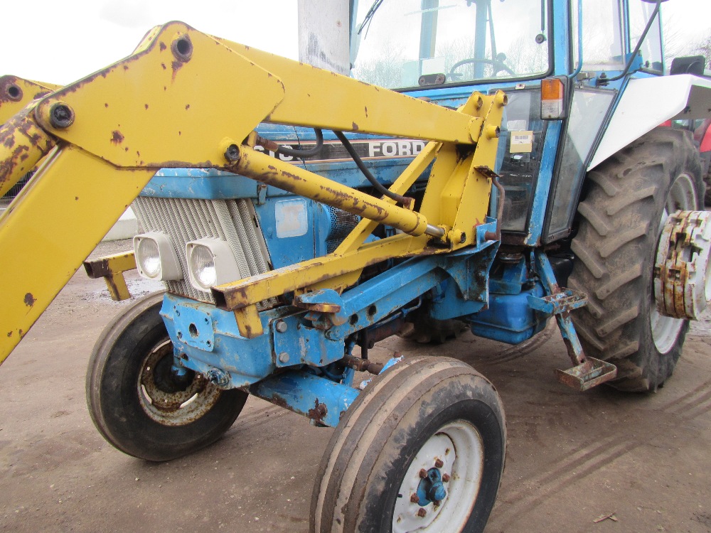 Ford 6610 Series 2 2wd Tractor c/w Bomford front loader and bucket ...