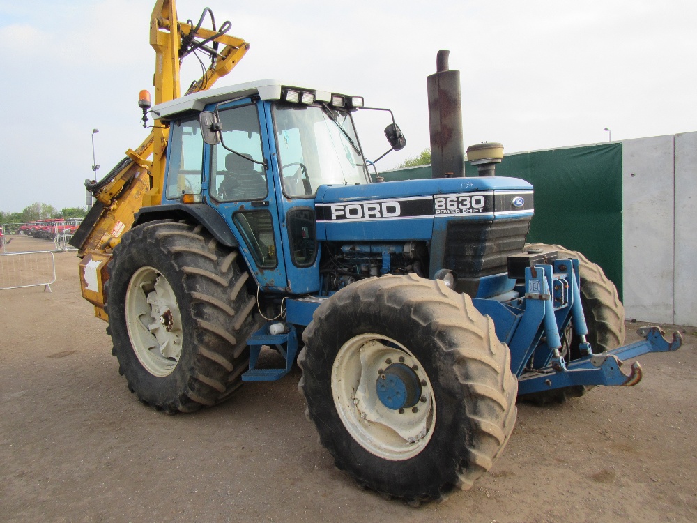Ford 8360 4wd Tractor c/w McConnel PA2060 hedgecutter