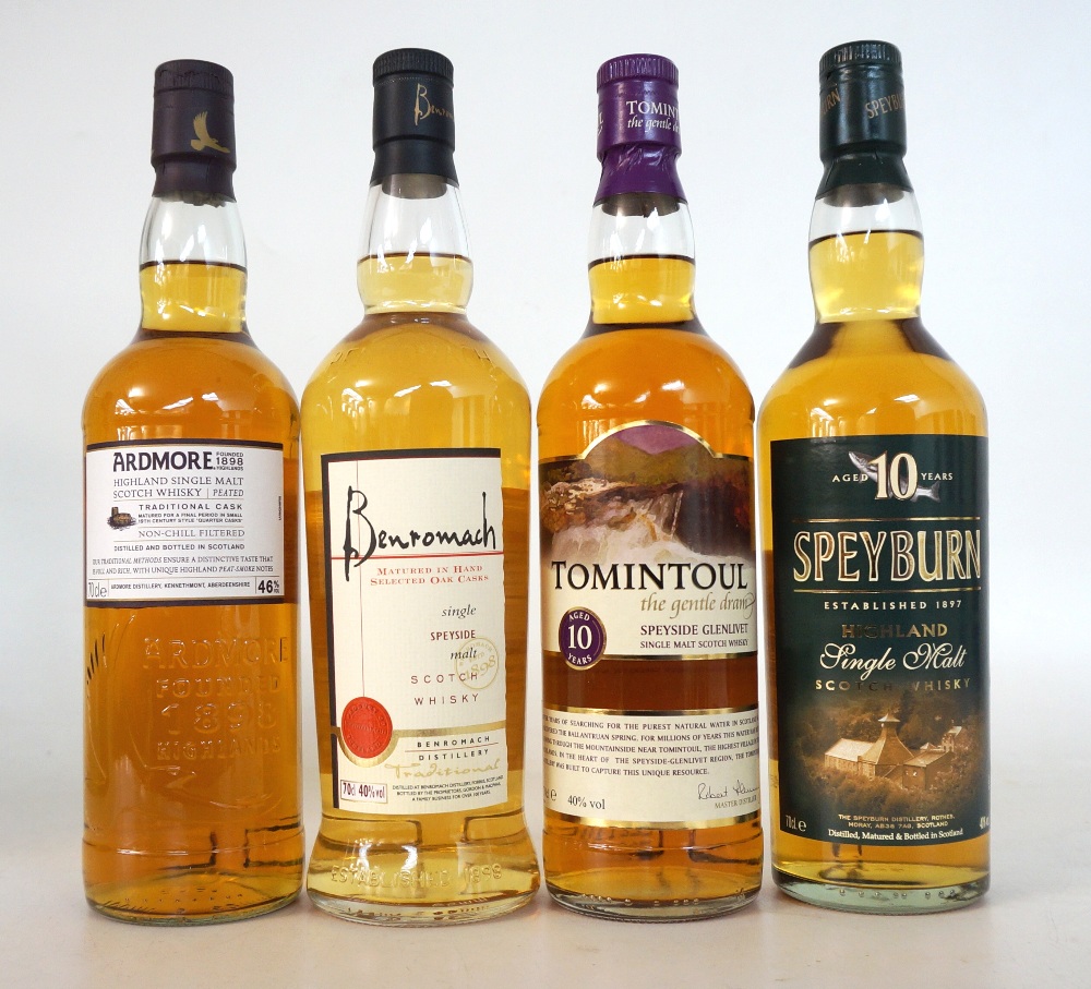 A SELECTION OF SPEYSIDE MALTS A selection of Single Malt Scotch ...