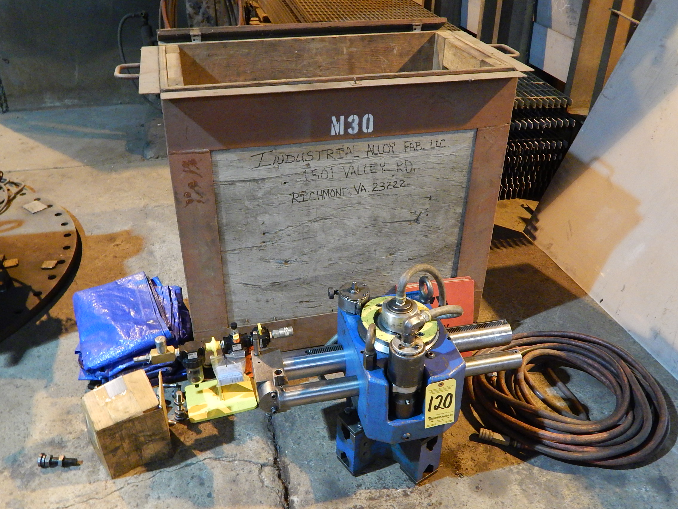 Climax Model FF40 Portable Flange Facer