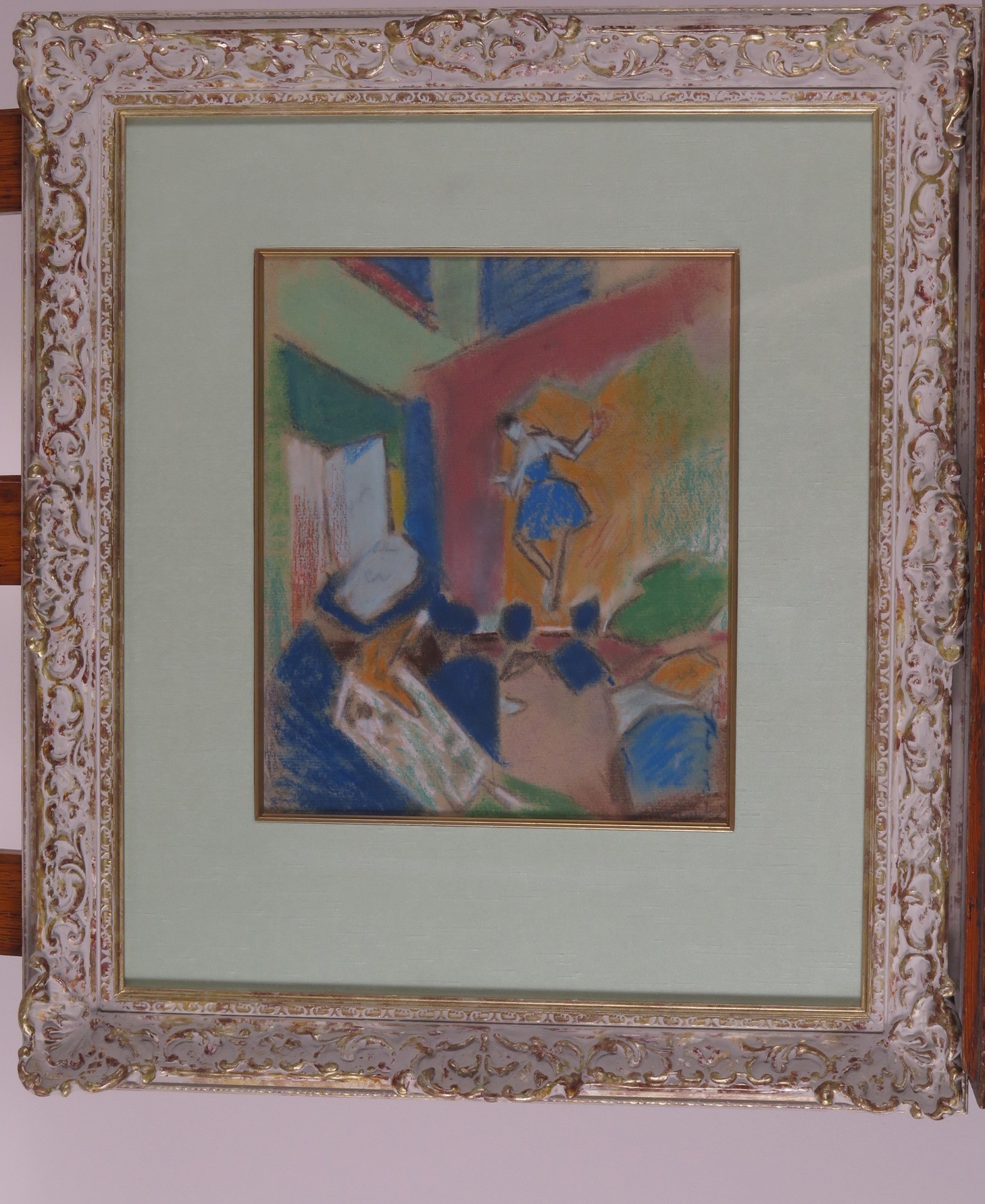 William Straube (German 1871-1954) Le Theatre, 1922 Signed Coloured ...