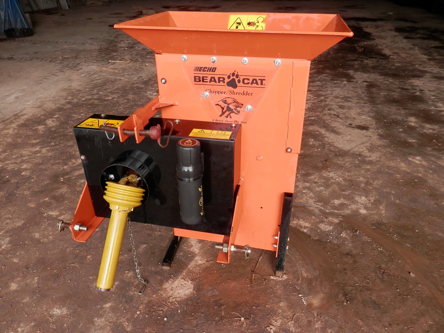 Echo Bear Cat 70554 Chipper Shredder, 540 pto, handles up to 4 ...