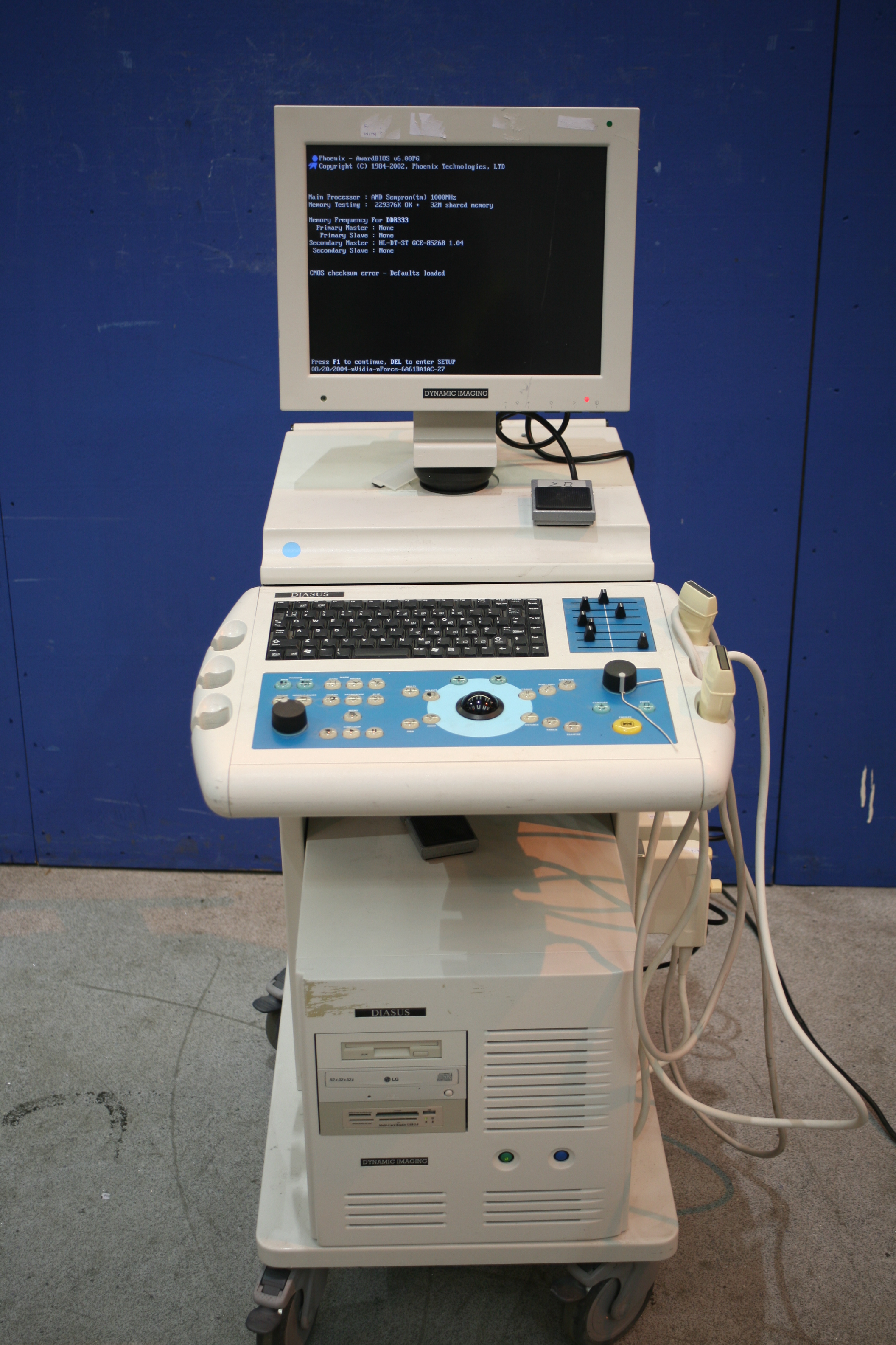 Diasus Dynamic Imaging Ultrasound System With 2x Probes (L8-16MHz And ...