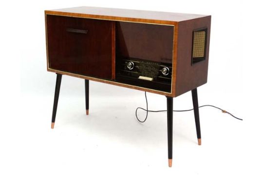 Vintage Retro : a Philips Radiogram Model G92A with AM/FM radio and ...