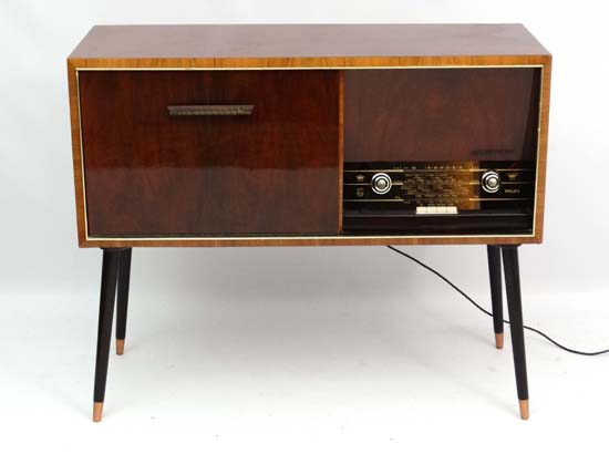 Vintage Retro : a Philips Radiogram Model G92A with AM/FM radio and ...