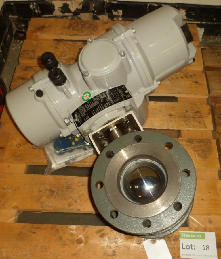 Rotork valve - actuator type - IQT250 - base F10 - Coupling 1 - Speed 8 ...