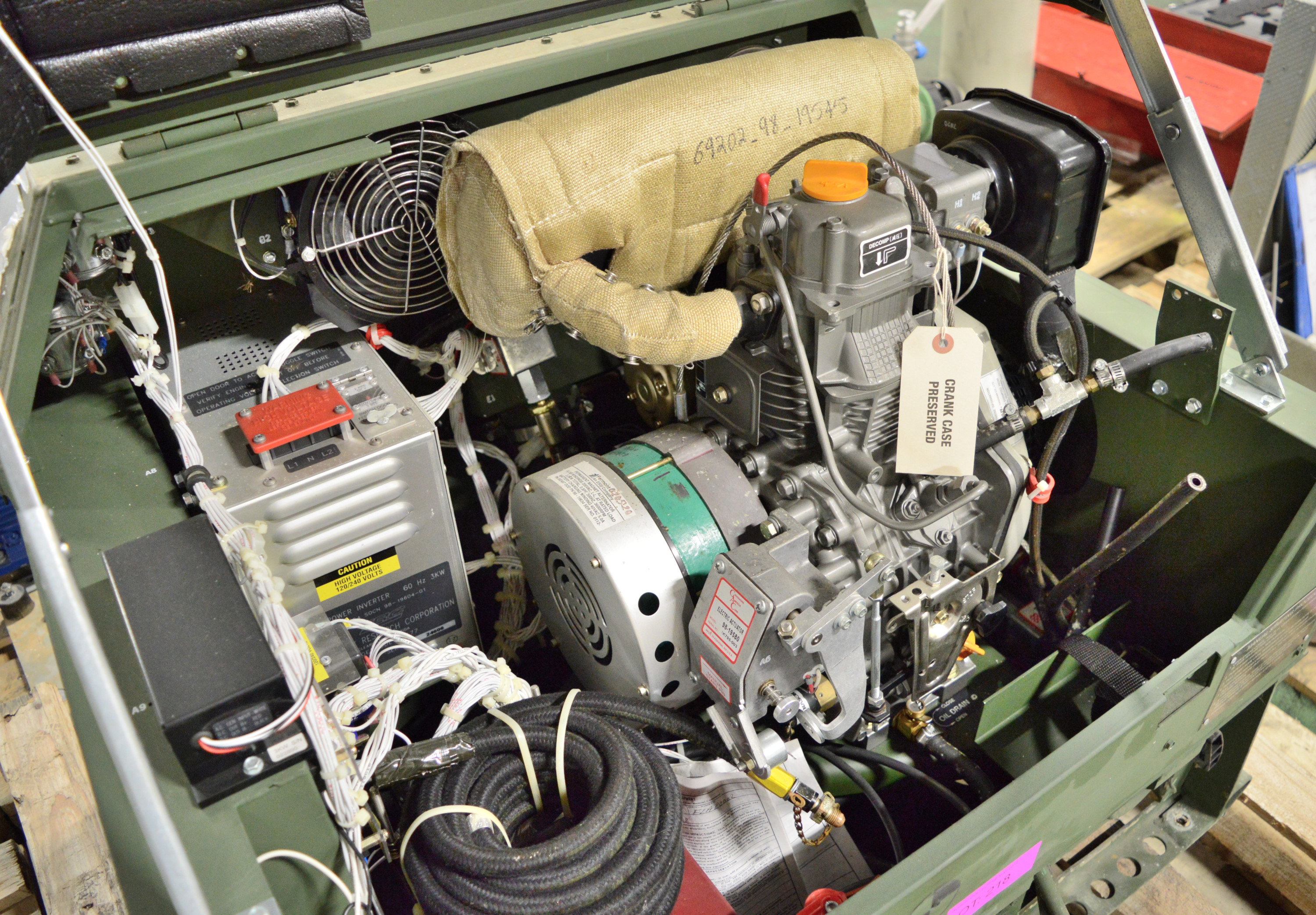3kW Tactical Quiet Generator Set - Diesel