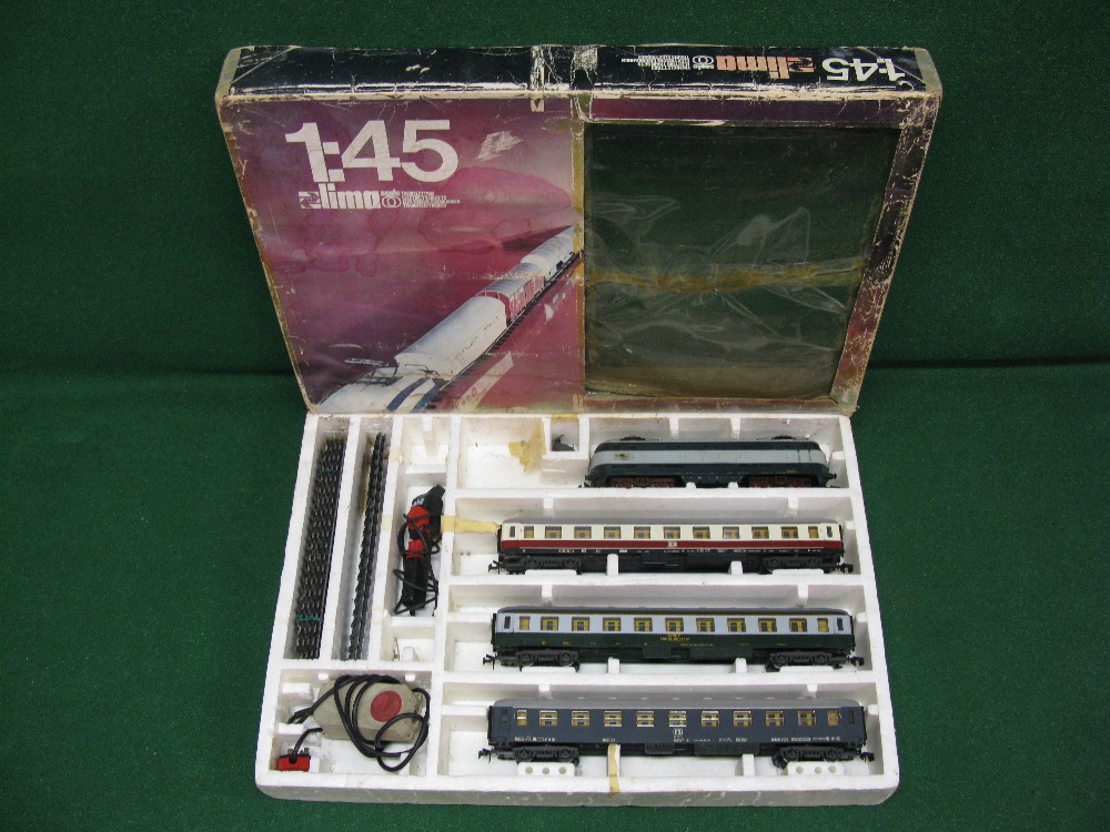 Lima, O gauge 1:45 scale train set comprising: a BoBo overhead electric ...