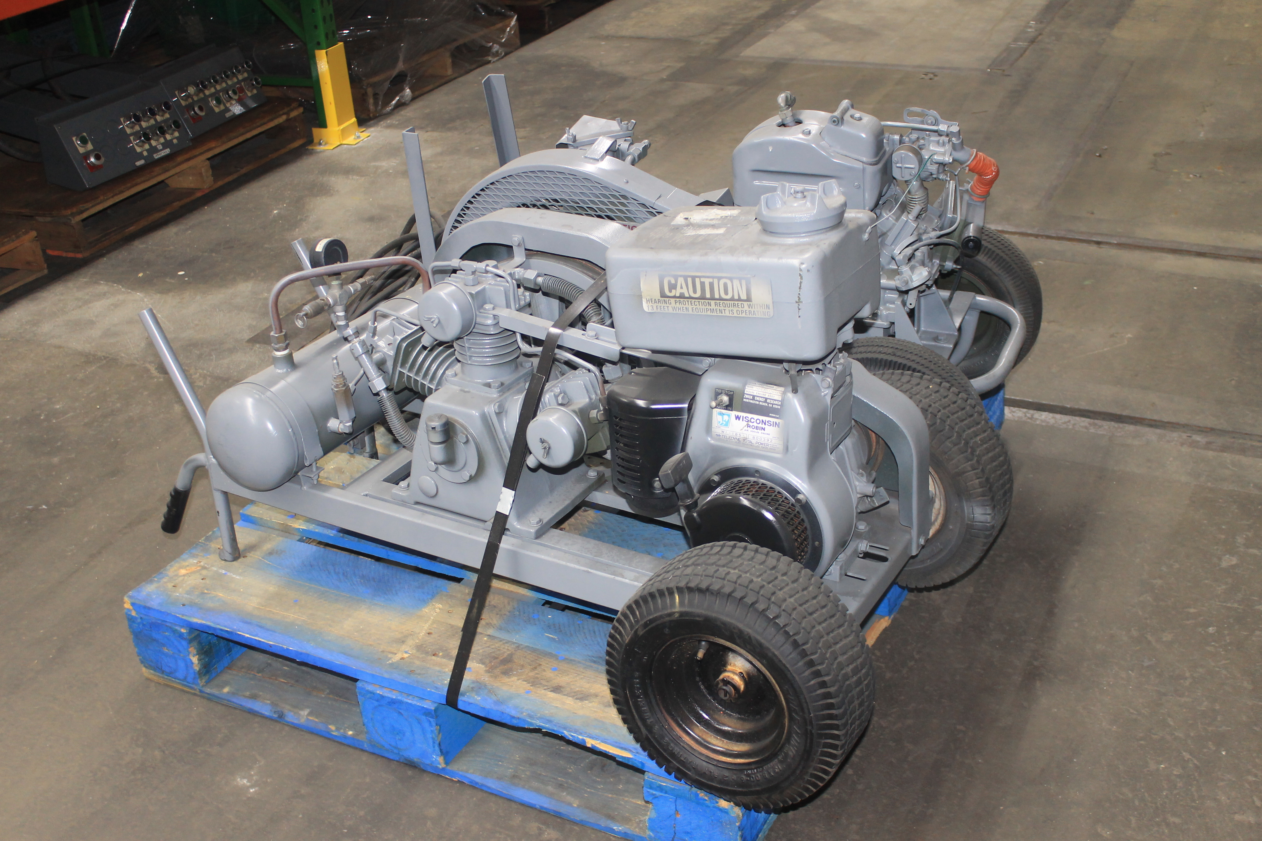 WISCONSIN ROBIN COMPRESSOR, AIR, ENGINE DRIVEN MODEL : 20-910
