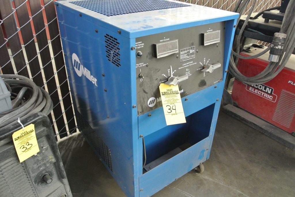 Miller portable Load Bank. Please use the following link for item ...