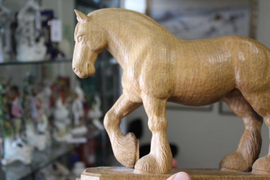 ROBERT THOMPSON OF KILBURN - MOUSEMAN a rare carved oak figure of a ...