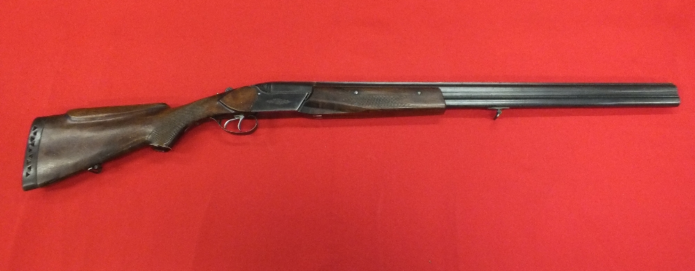 A Russian Toz 12 bore B.L.N.E. over/under shotgun with 28 1/2" barrels ...