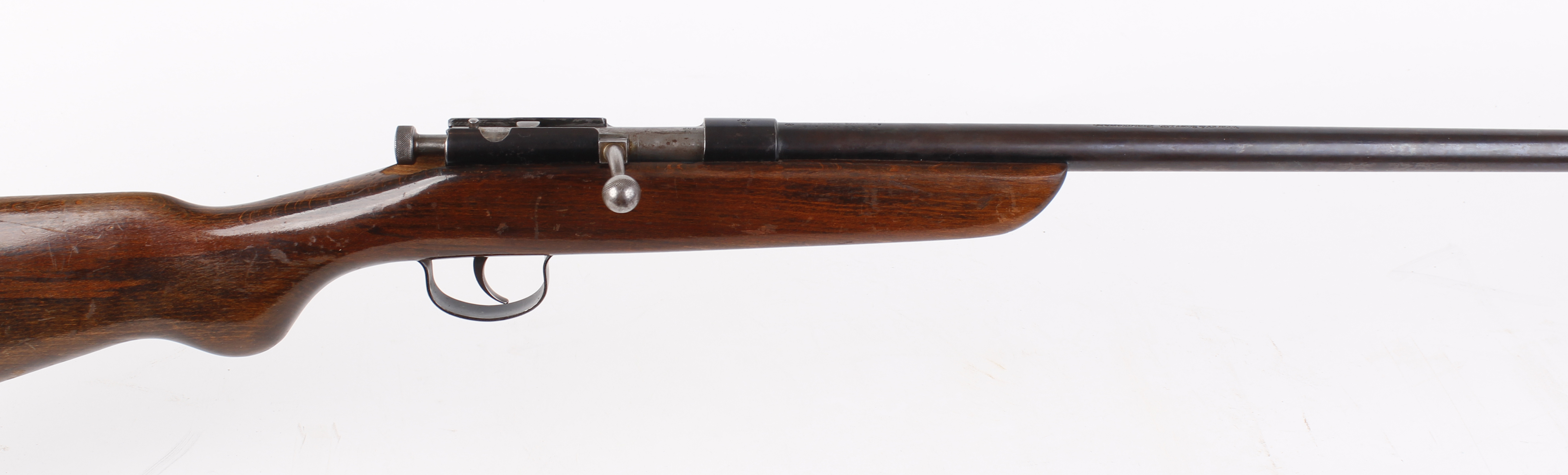 9mm Webley & Scott Garden Gun, bolt action, 25 ins barrel, no.12343 ...