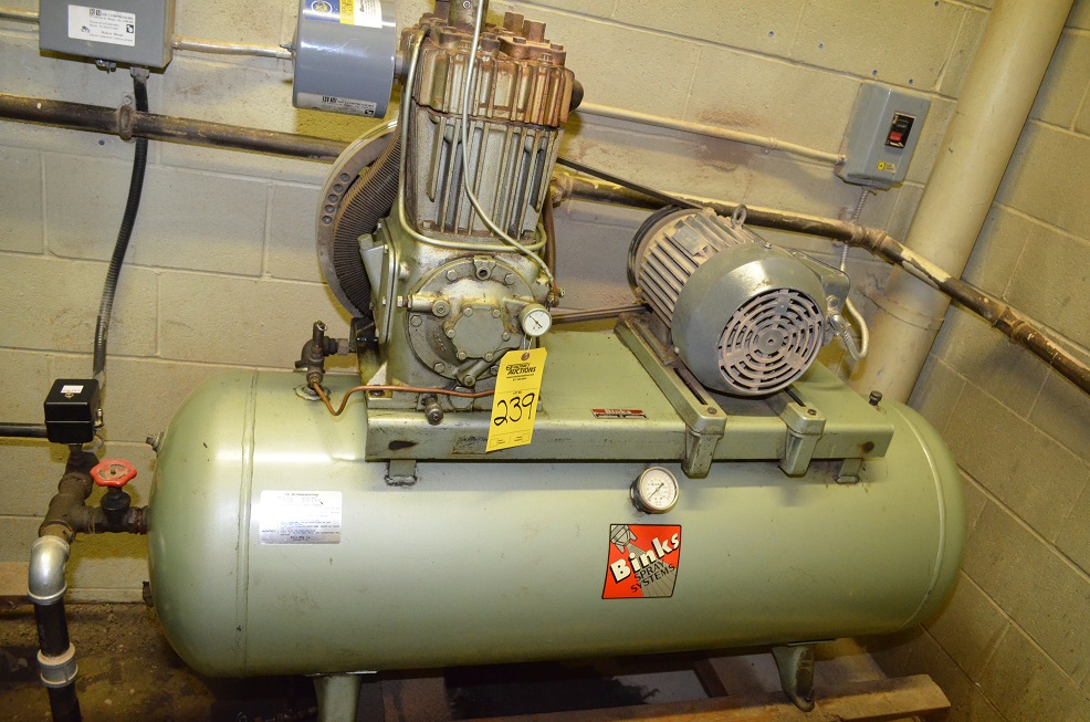 BINKS model 33-1036 5 HP Compressor 575 volt 3ph