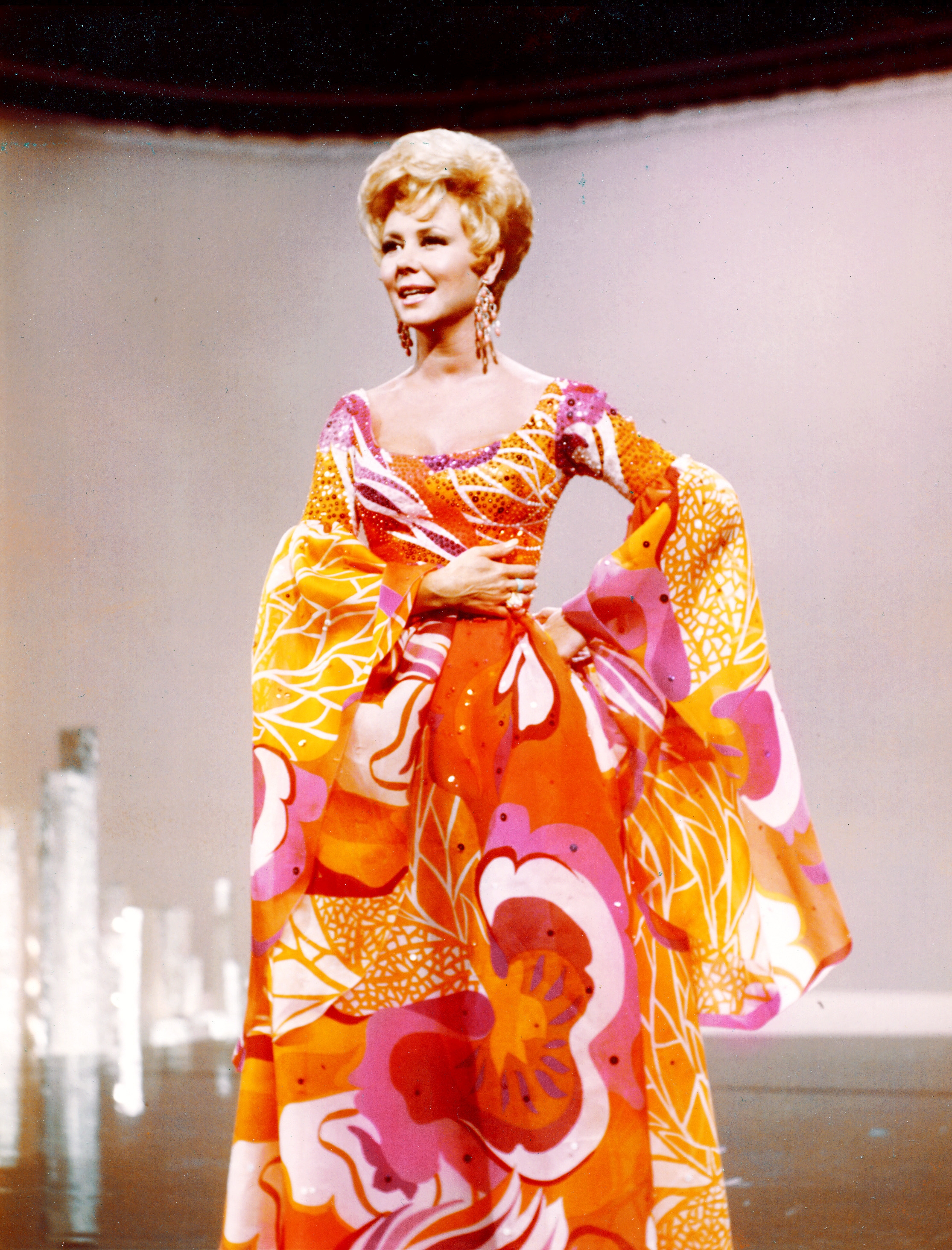 A Mitzi Gaynor gown worn on Mitzi's 2nd Special, designed by Bob ...