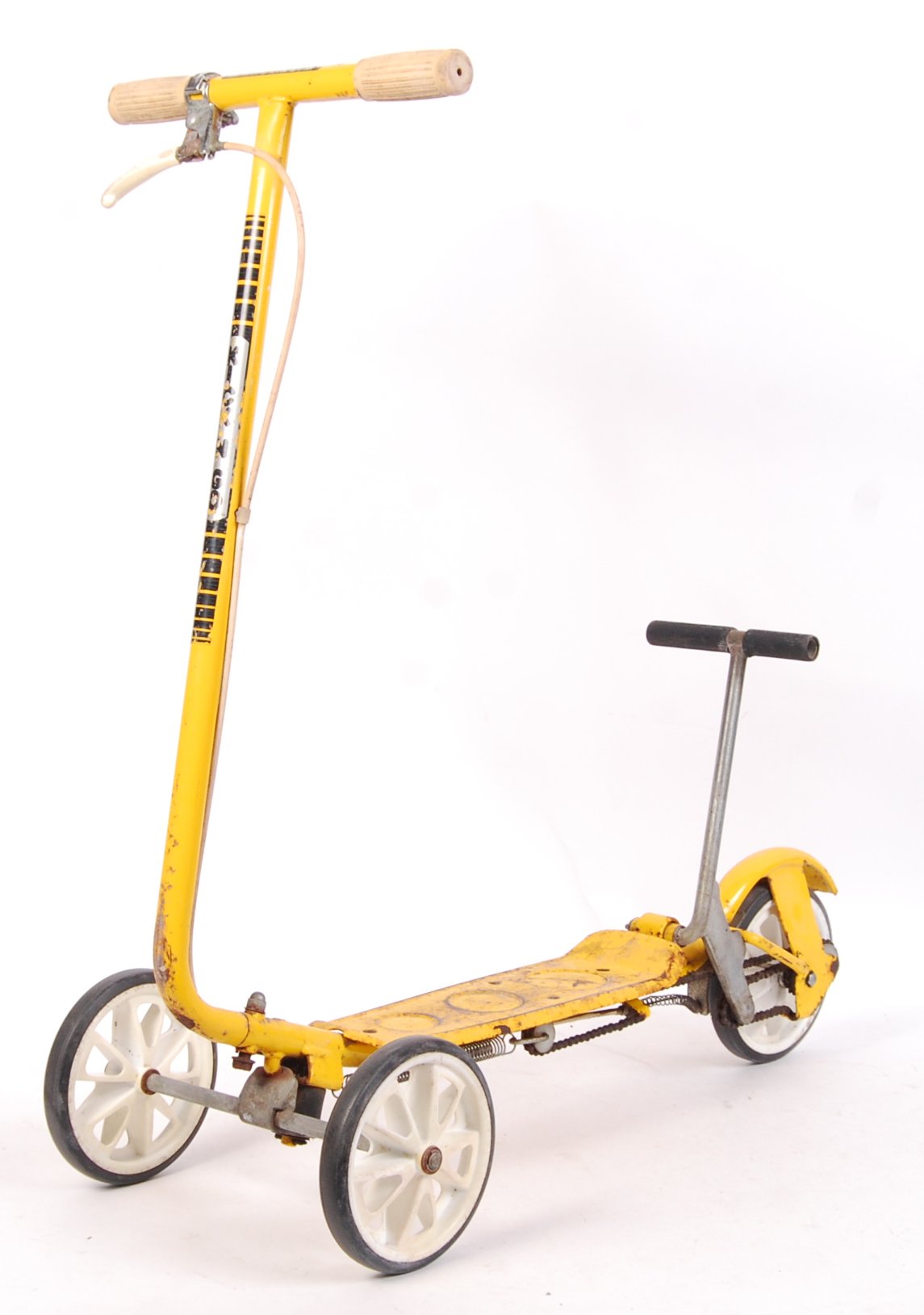 A rare vintage 1970's Honda made ' Kick 'N Go ' child's metal scooter ...