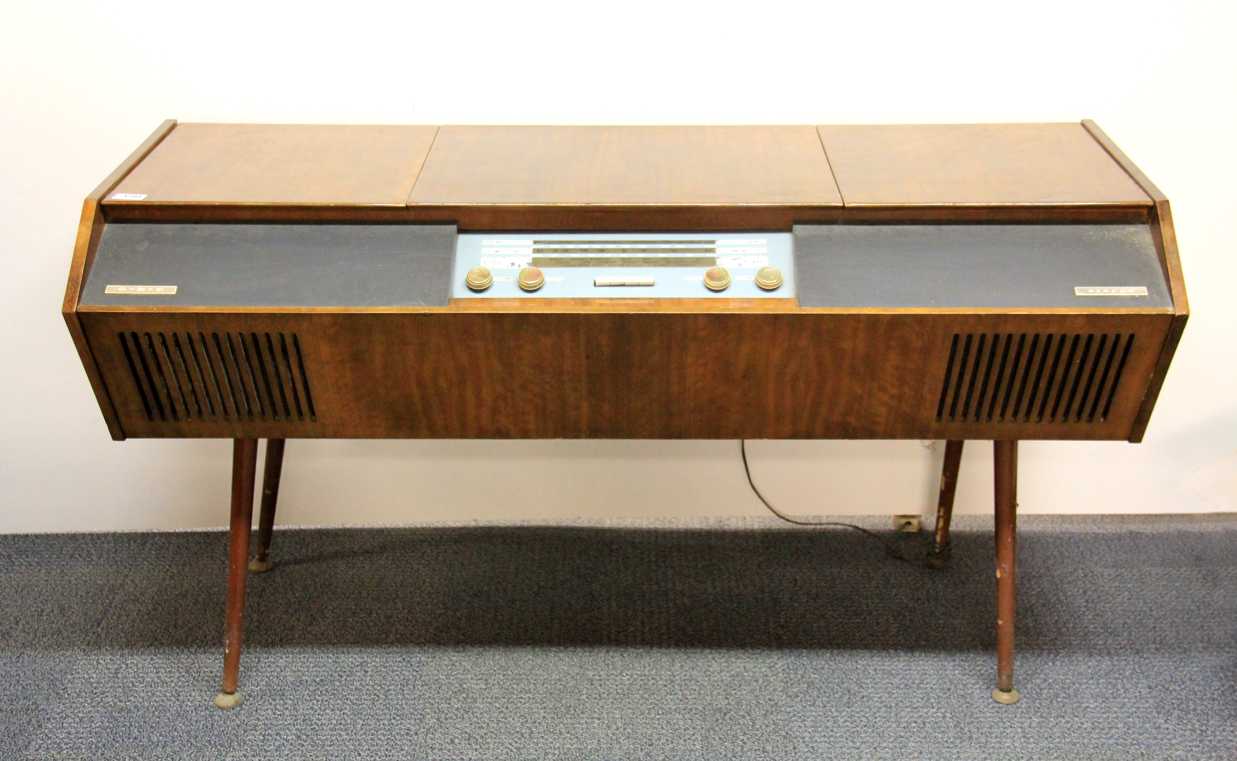 A 1960's GEC stereo radiogram.