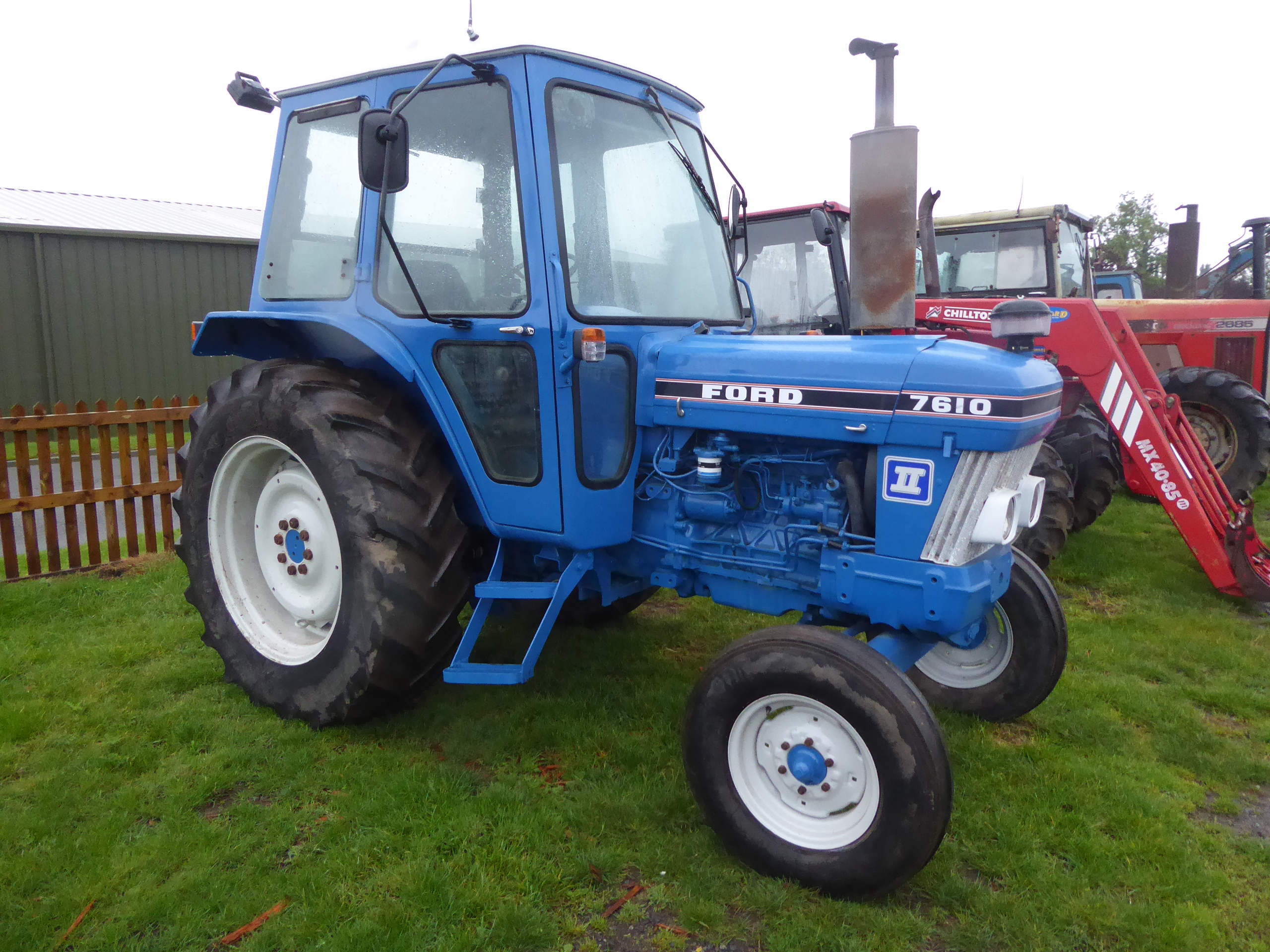 Ford 7610 tractor, FBW 659Y