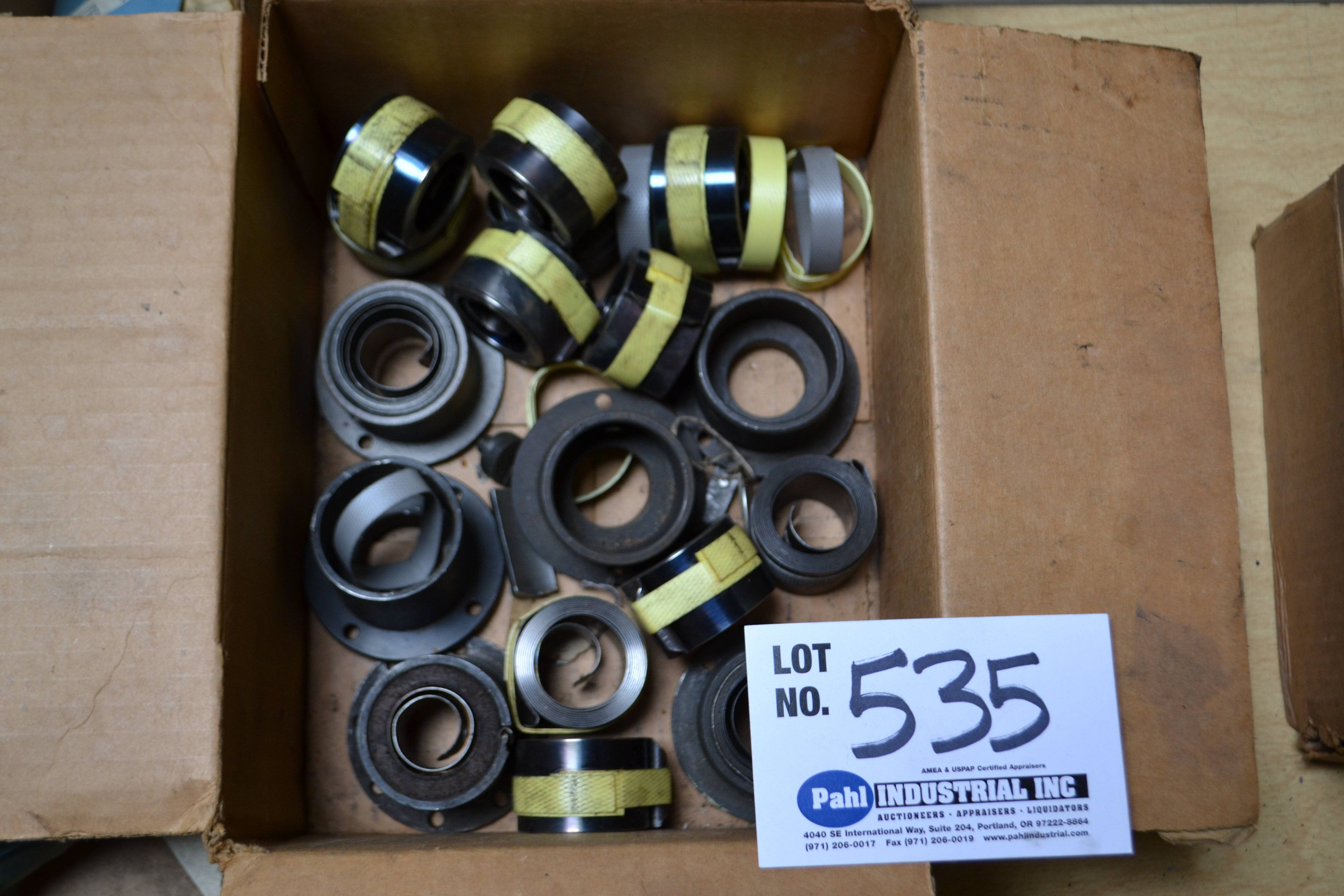 Assorted Bridgeport Milling Quill Springs