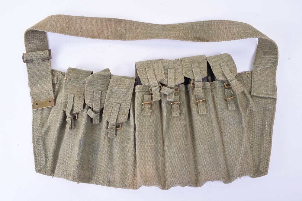 British Airborne Forces Seven Pocket Sten Gun Magazine Pouch, very good ...