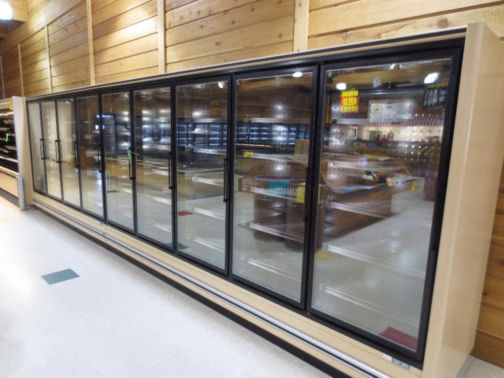 9 Door Zero Zone 23ft. Freezer M/N..5RVC30 & 4RVC30 S/N..0906-1045319NA ...